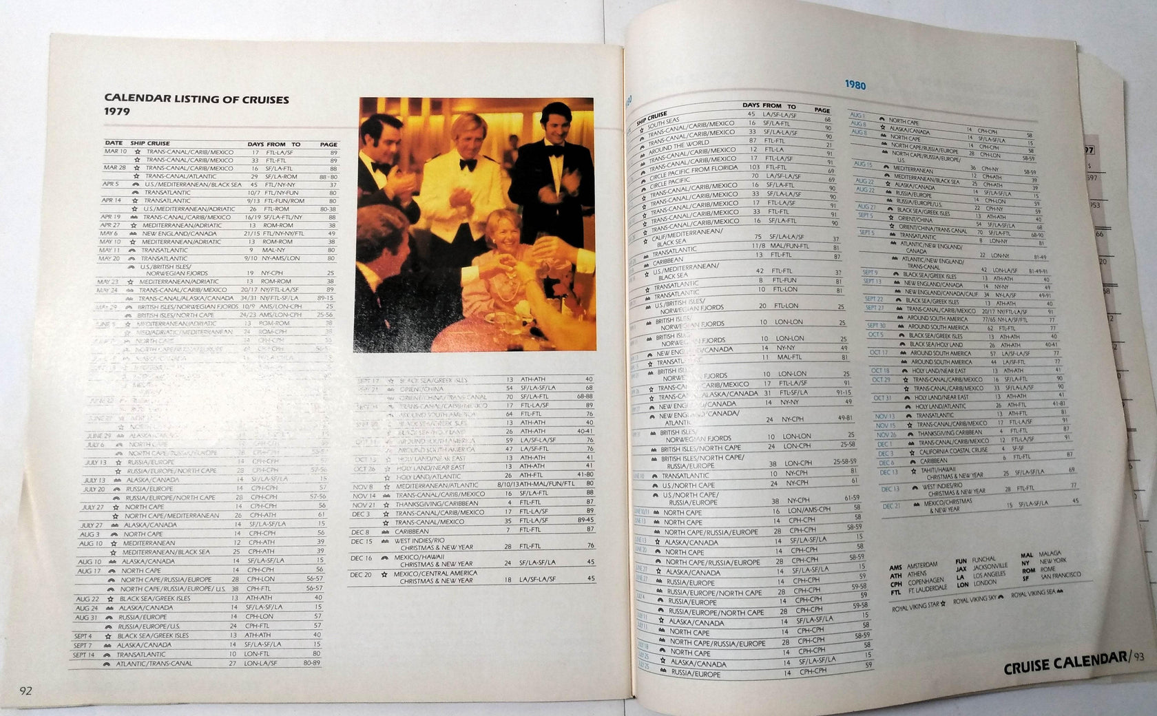 Royal Viking Line The Cruise Atlas 1979-1980 Brochure – TulipStuff