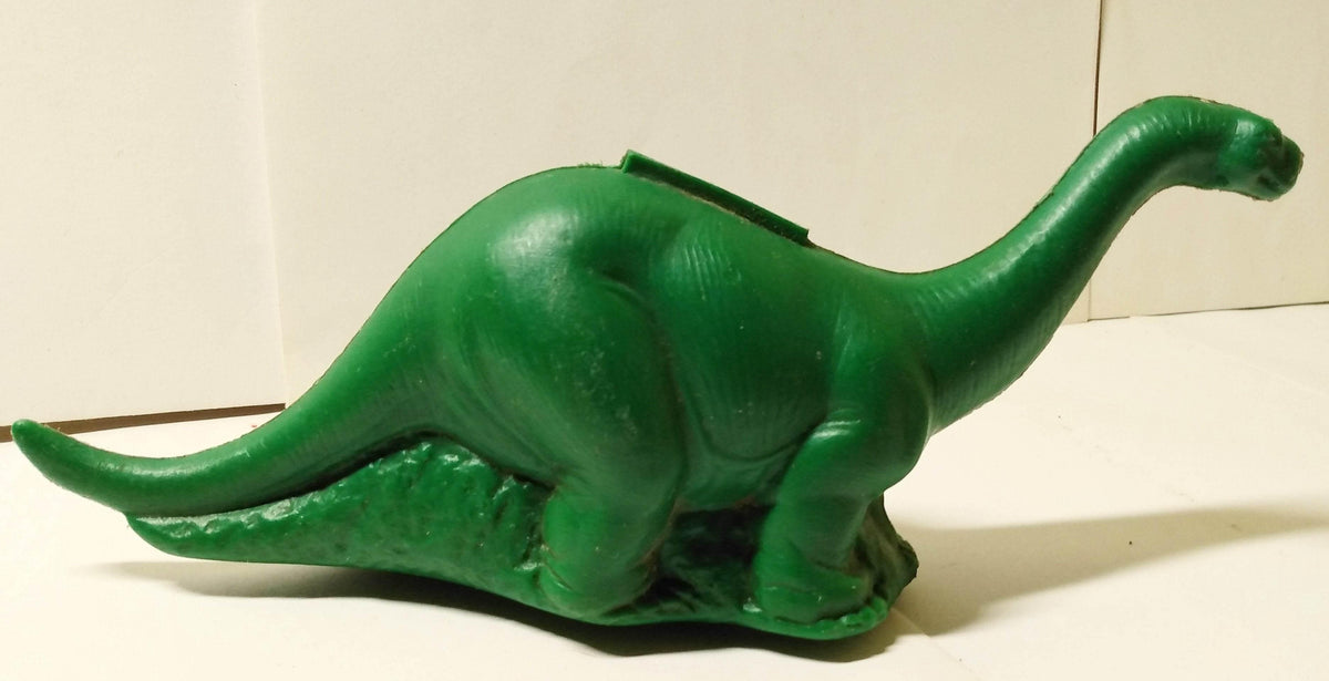 Sinclair Oil Dino Dinosaur Green Plastic Coin Bank 1960's – TulipStuff