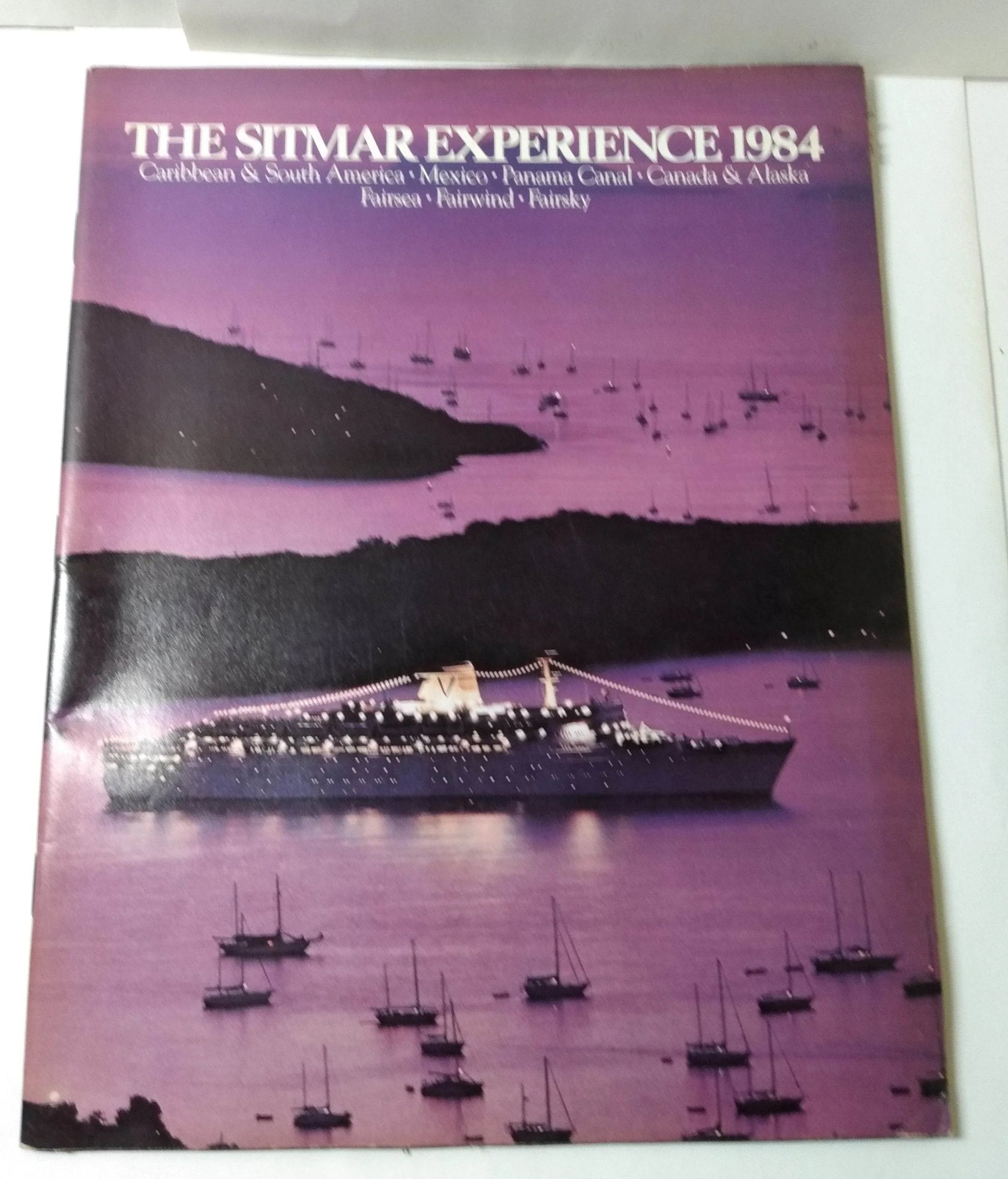 Sitmar Cruises Fairsea Fairwind Fairsky 1984 Cruises Brochure – TulipStuff
