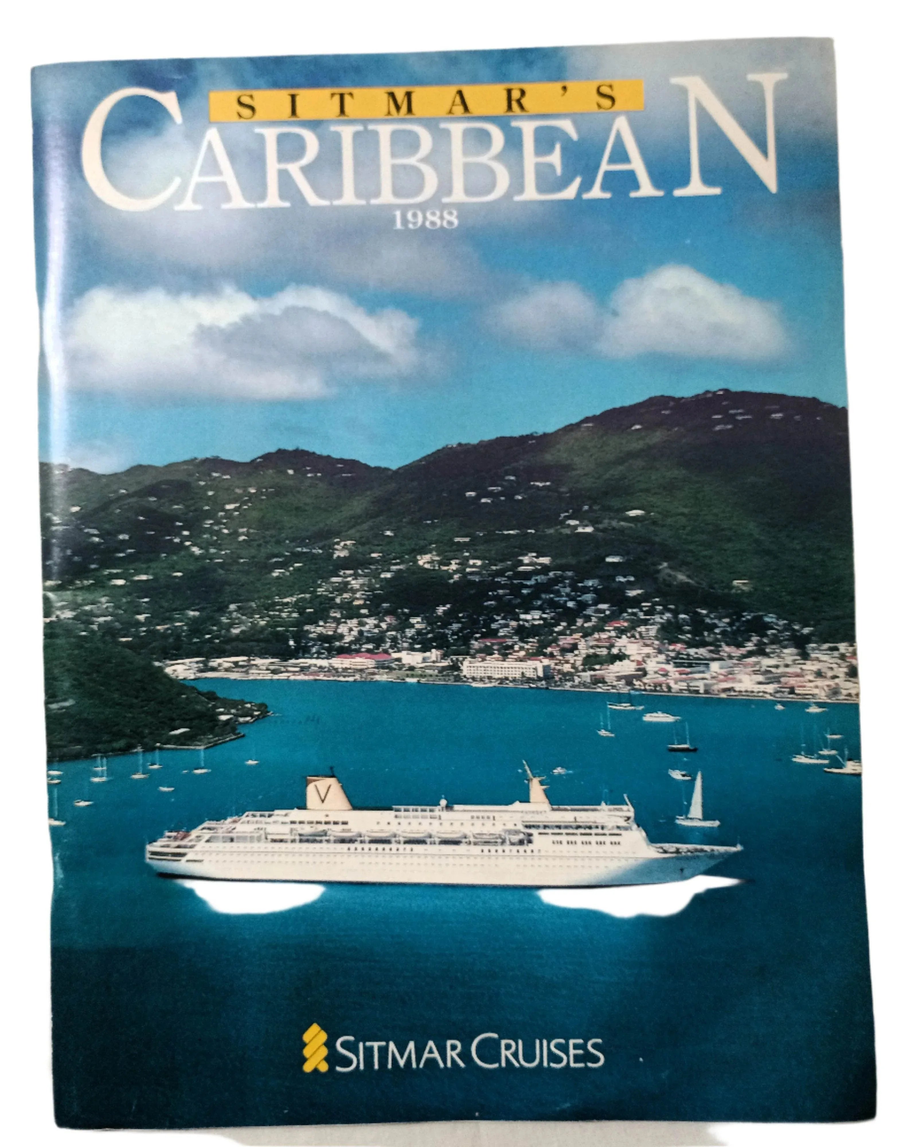 Sitmar Cruises Caribbean 1988 Welcome Aboard Magazine – TulipStuff