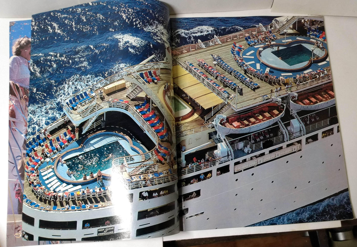 Sitmar Experience 1981 Cruises Brochure tss Fairsea tss Fairwind ...