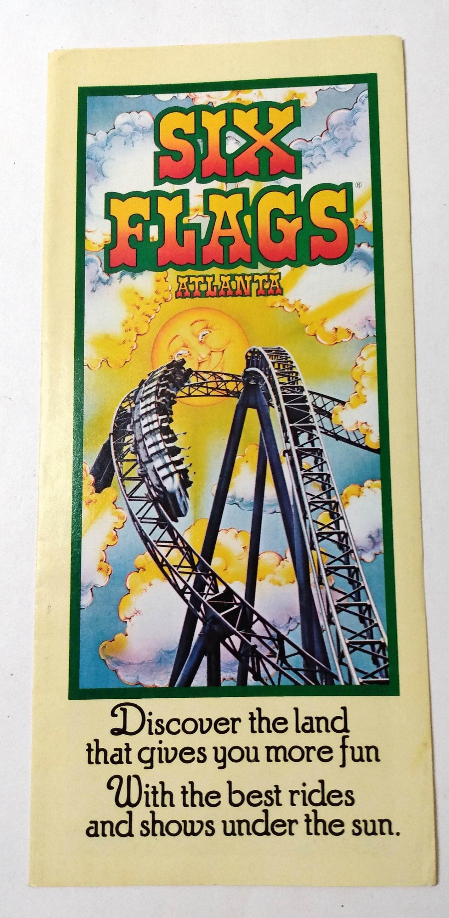 Six Flags Over Georgia Atlanta Amusement Park 1979 Brochure – TulipStuff