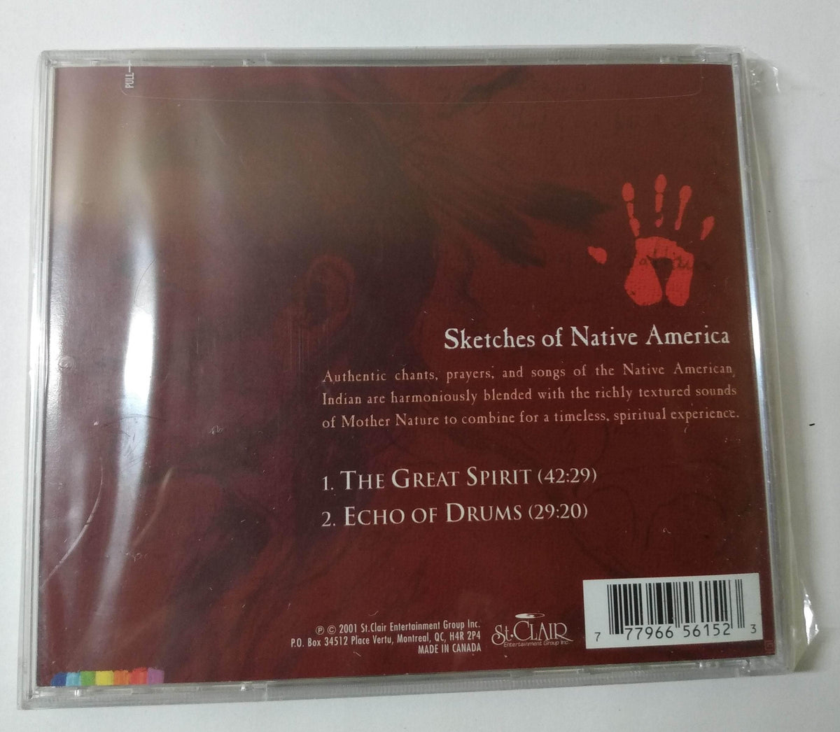 Sketches Of Native America Indigenous Music Album CD 2001 – TulipStuff