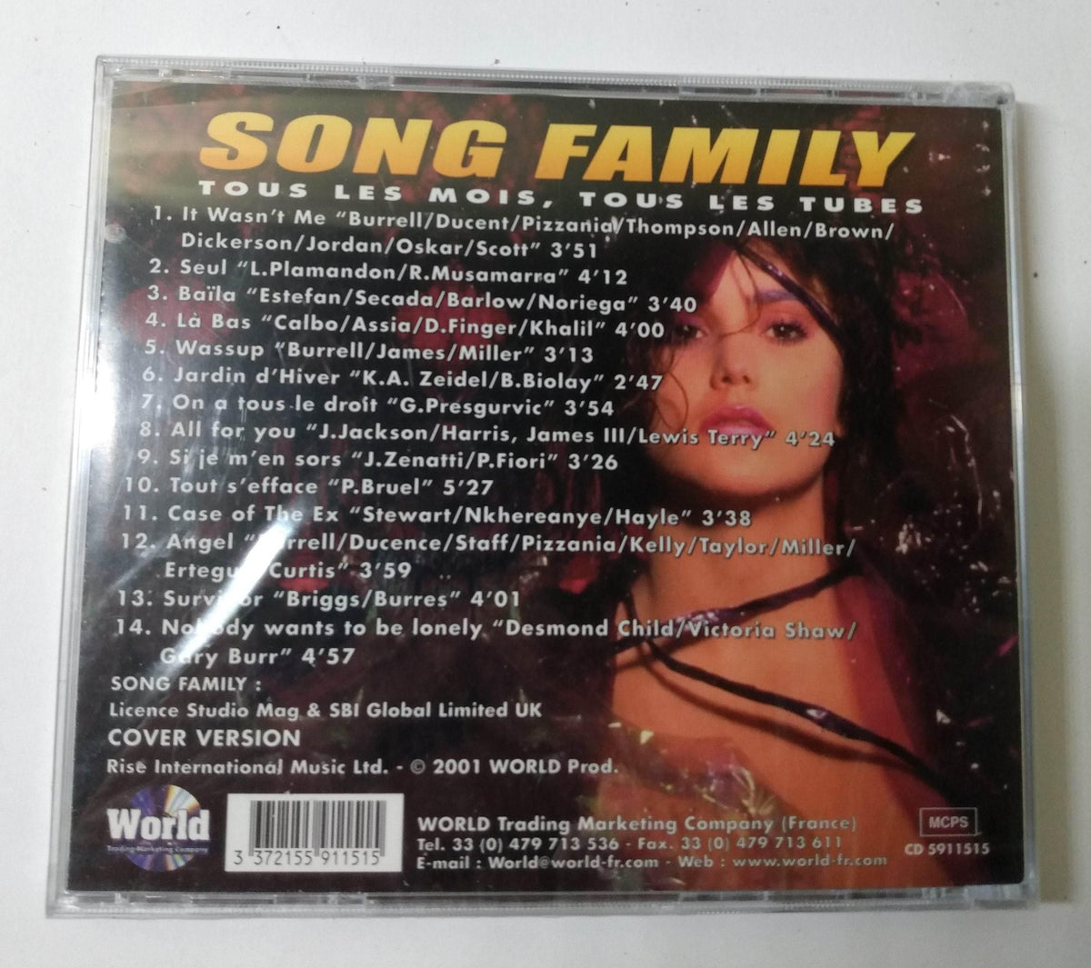 Song Family Success Euro House Eurodance Album CD 2001 – TulipStuff