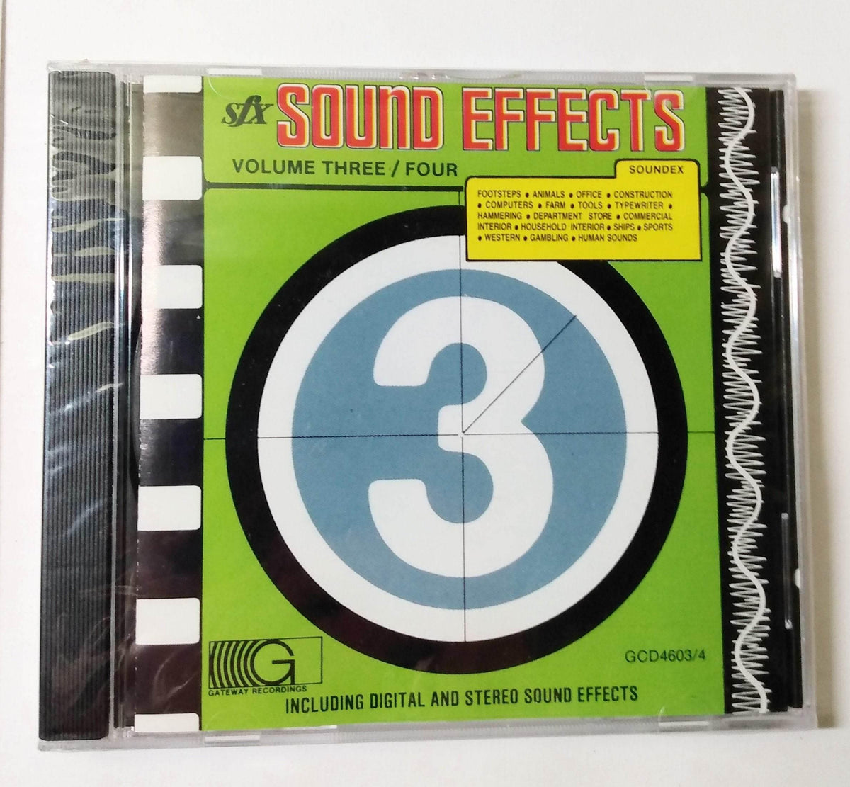 Gateway SFX Sound Effects Library Volume Three/Four CD 1992 – TulipStuff