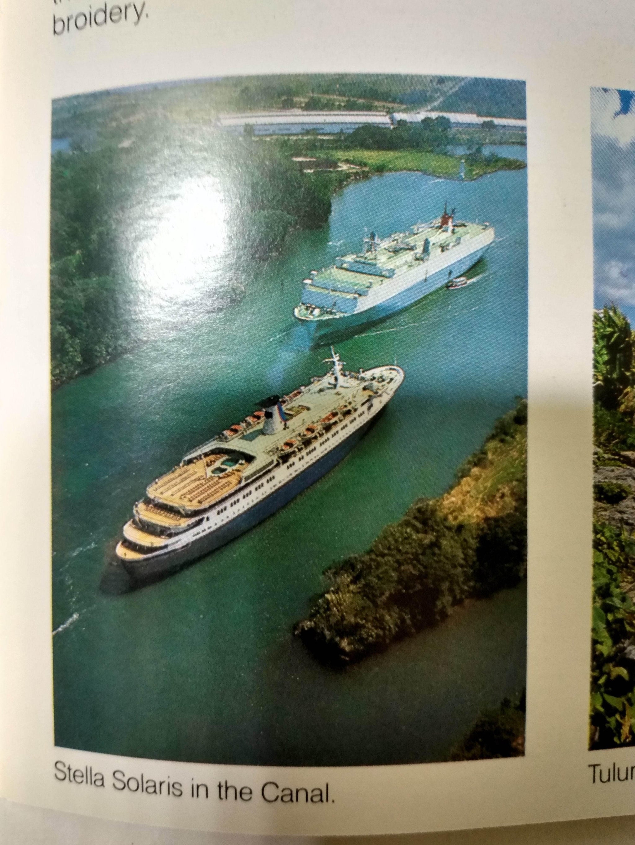 Sun Line Stella Solaris Winter 1982-83 Caribbean Mexico Cruises Brochu ...