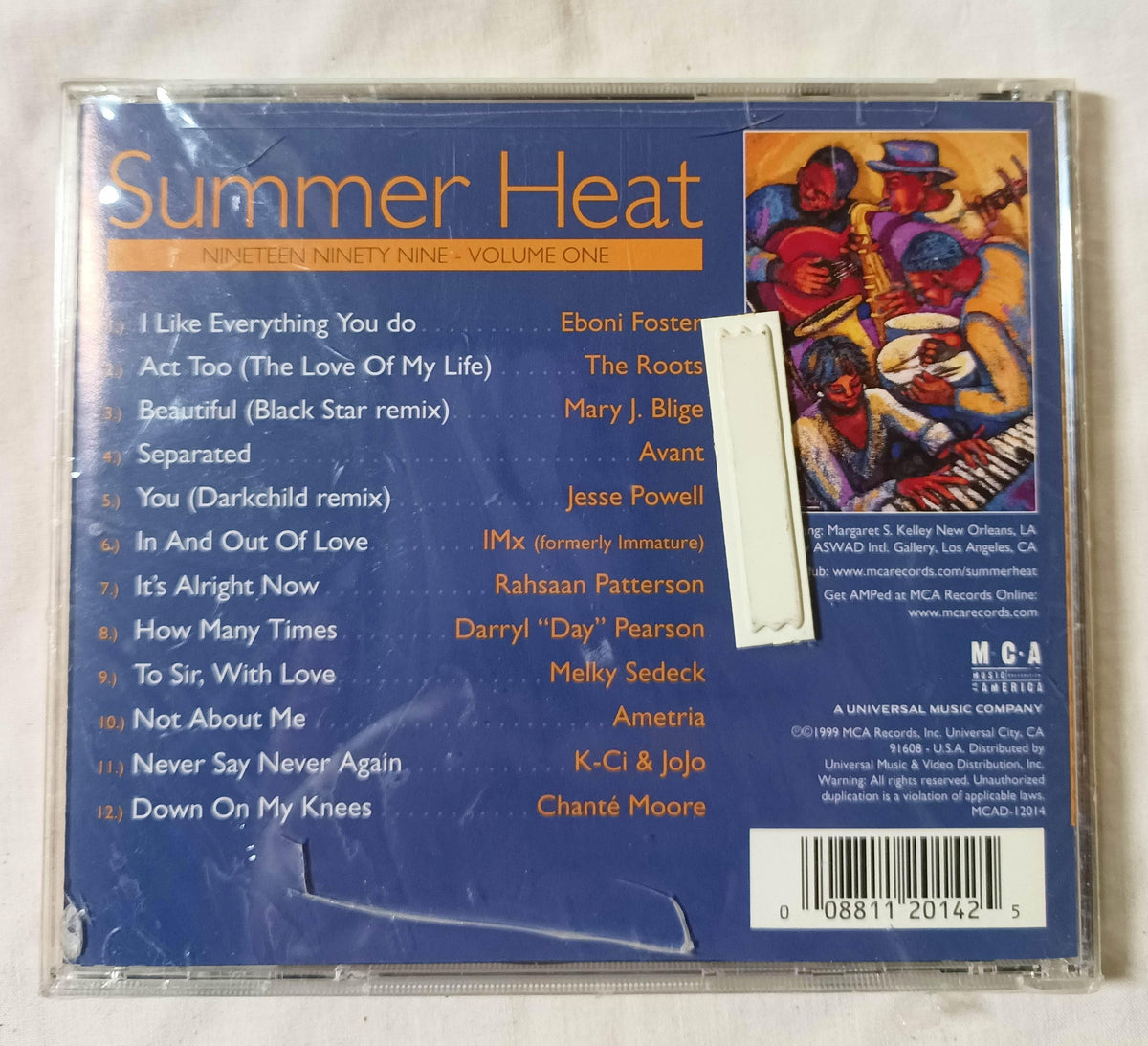 Summer Heat Nineteen Ninety Nine Volume One R&B Compilation CD – TulipStuff