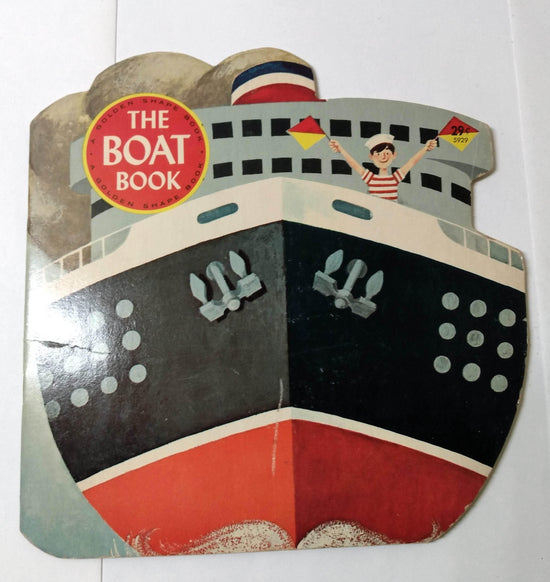 The Boat Book by Joe Kaufman - A Golden Shape Book 1965 – TulipStuff