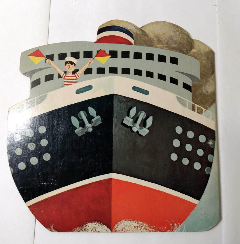 The Boat Book by Joe Kaufman - A Golden Shape Book 1965 – TulipStuff
