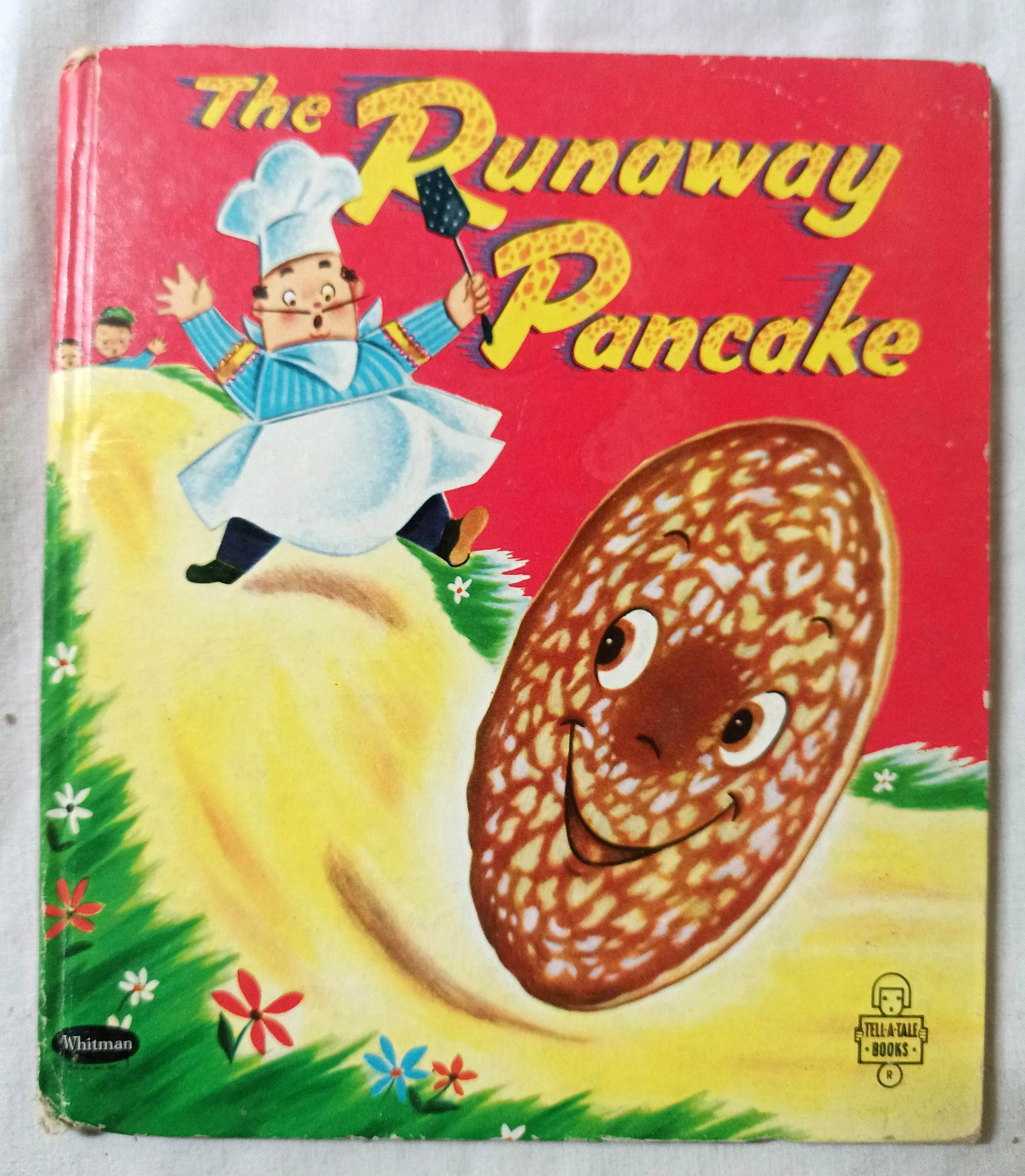 The Runaway Pancake Ben Williams Whitman Tell-A-Tale Hardcover 1956 ...