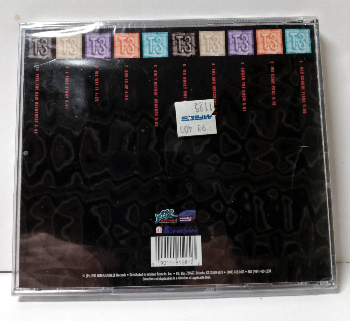 The Treacherous Three Old School Flava Hip Hop Album CD 1994 – TulipStuff