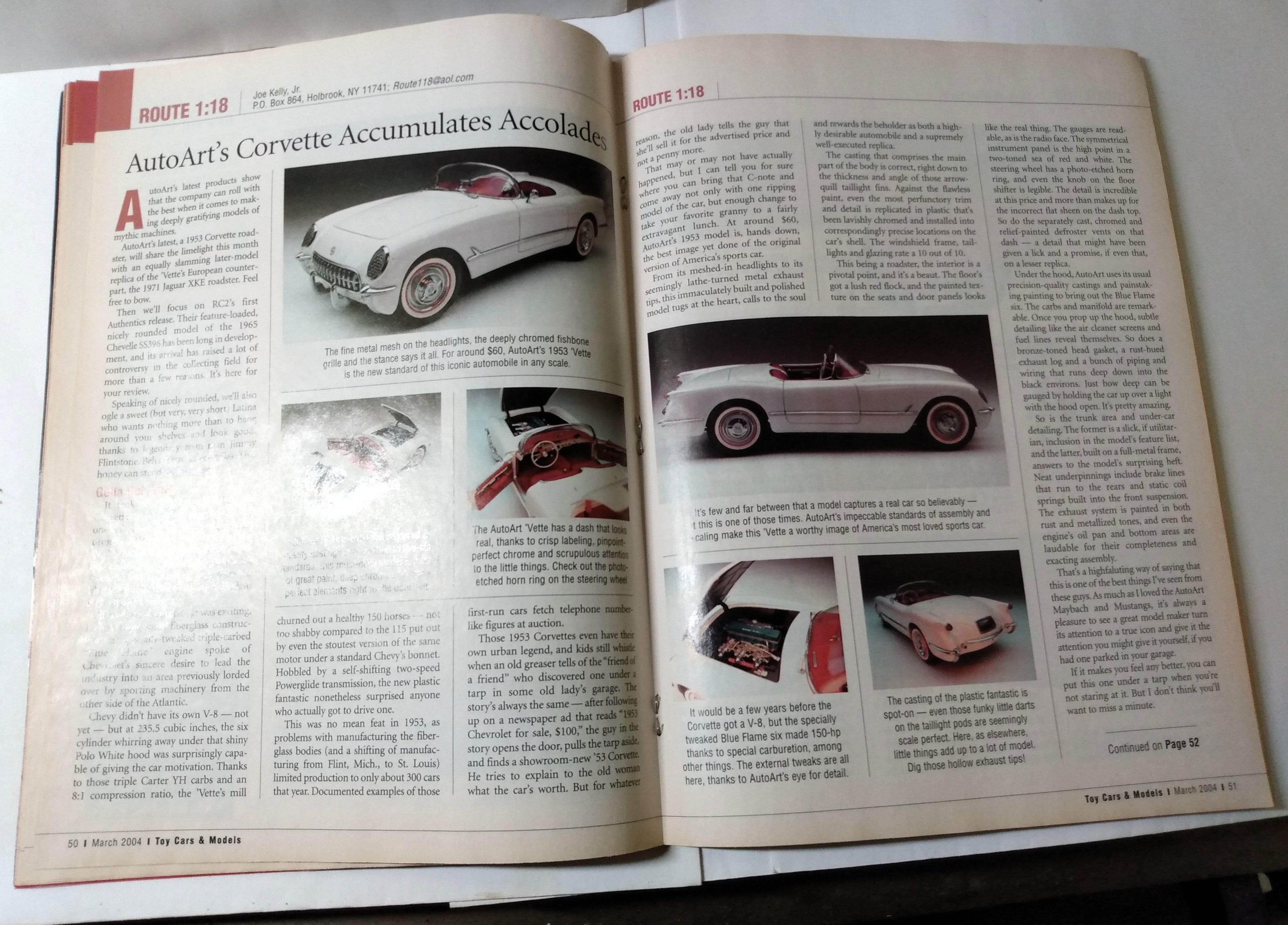 Toy Cars & Models Magazine March 2004 Monogram Hot Wheels Slot Cars ...