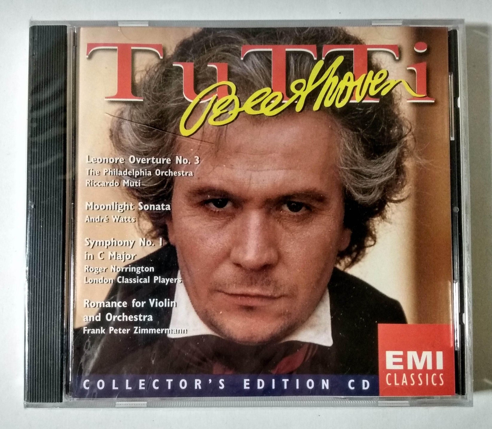 TuTTi Ludwig Van Beethoven Classical Album CD EMI Classics 1994 ...