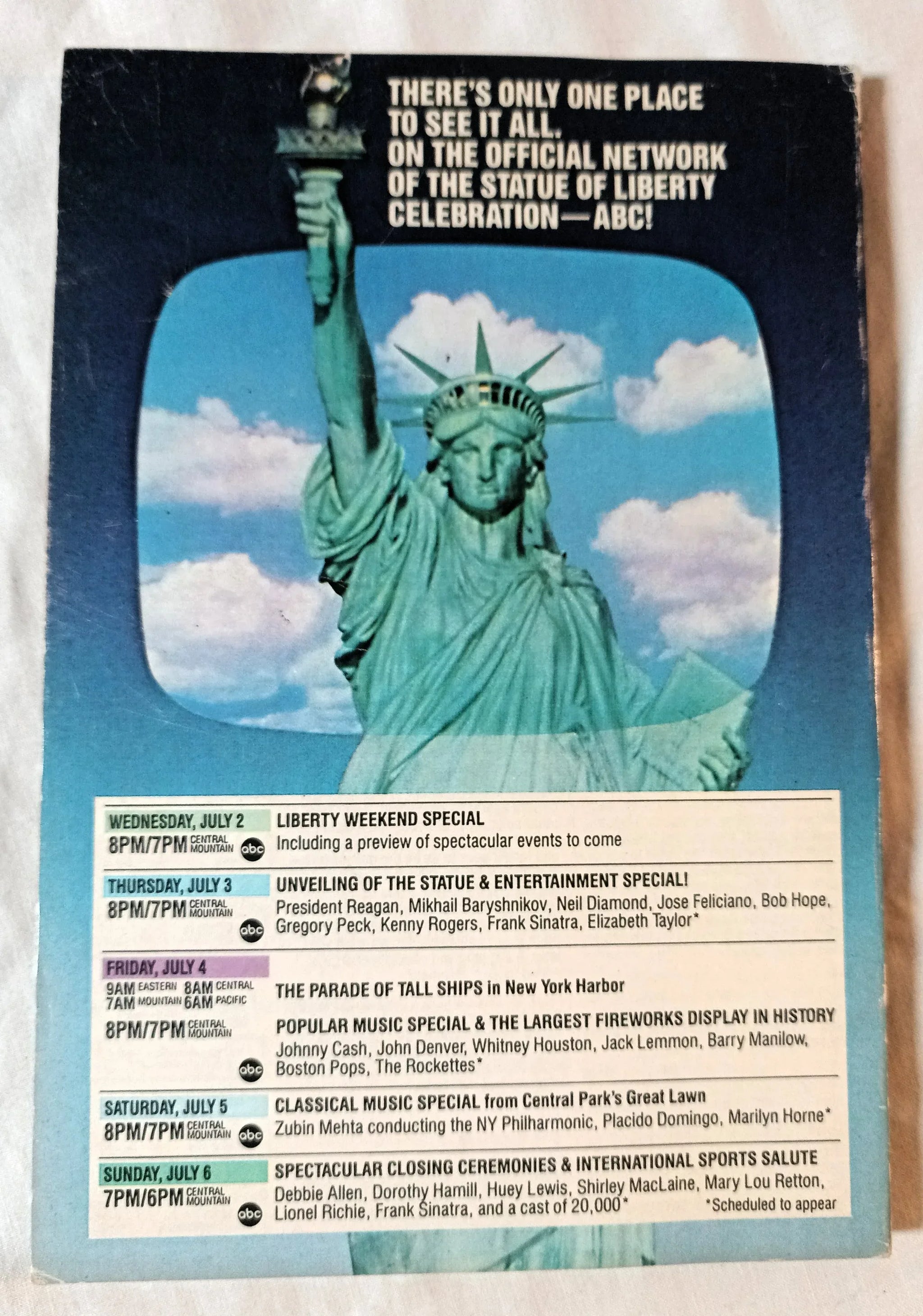 TV Guide Ronald Reagan Morris the Cat Klugman June 28 - July 4 1986 ...