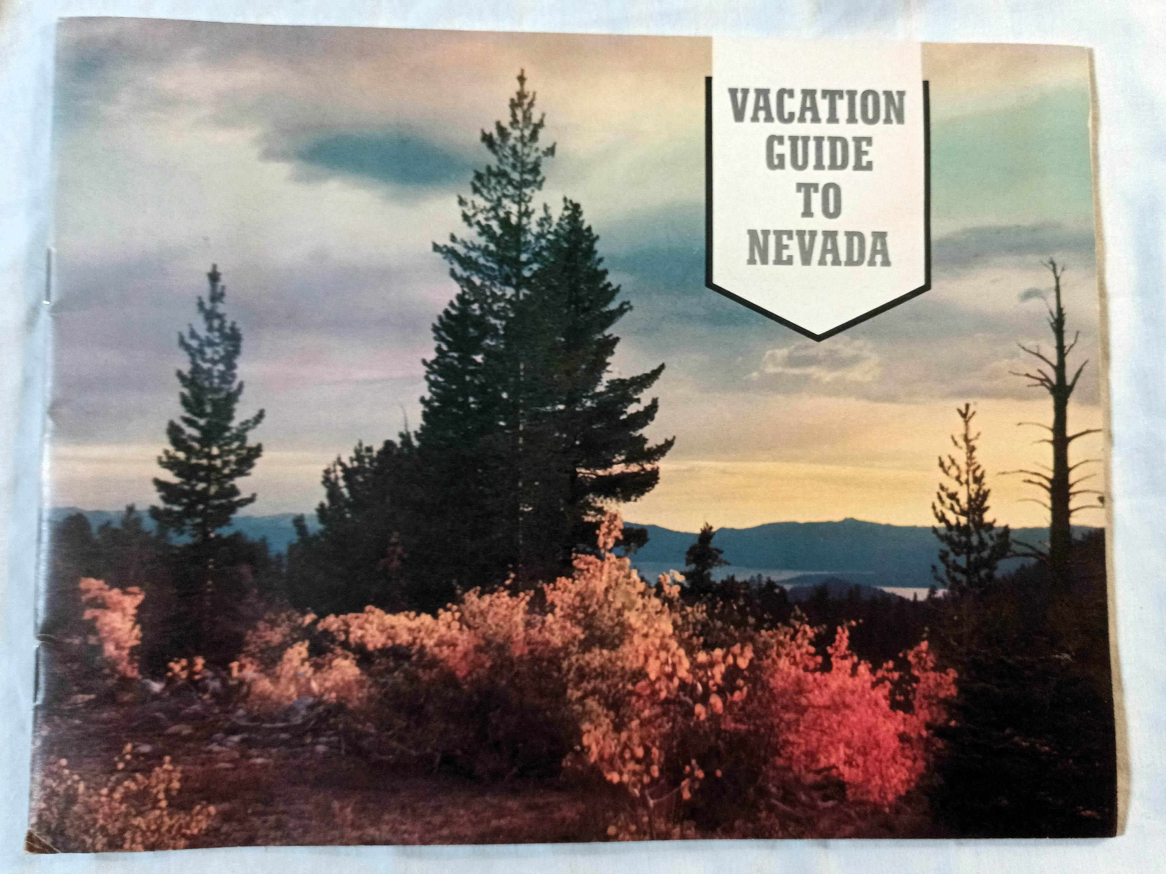 Vacation Guide To Nevada Visitors Photo Booklet 1959 – TulipStuff