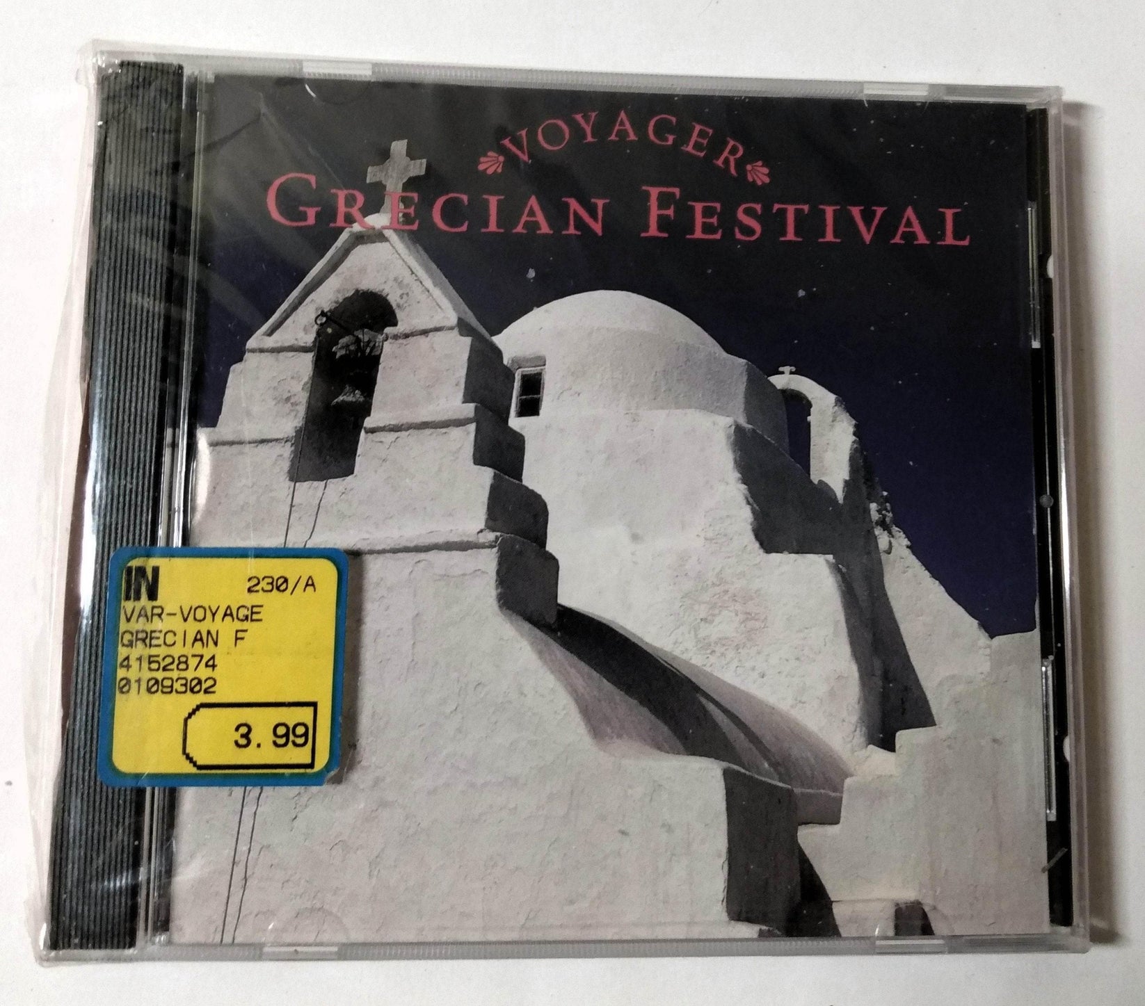 Voyager: Grecian Festival Greek Music Album CD 2001 – TulipStuff