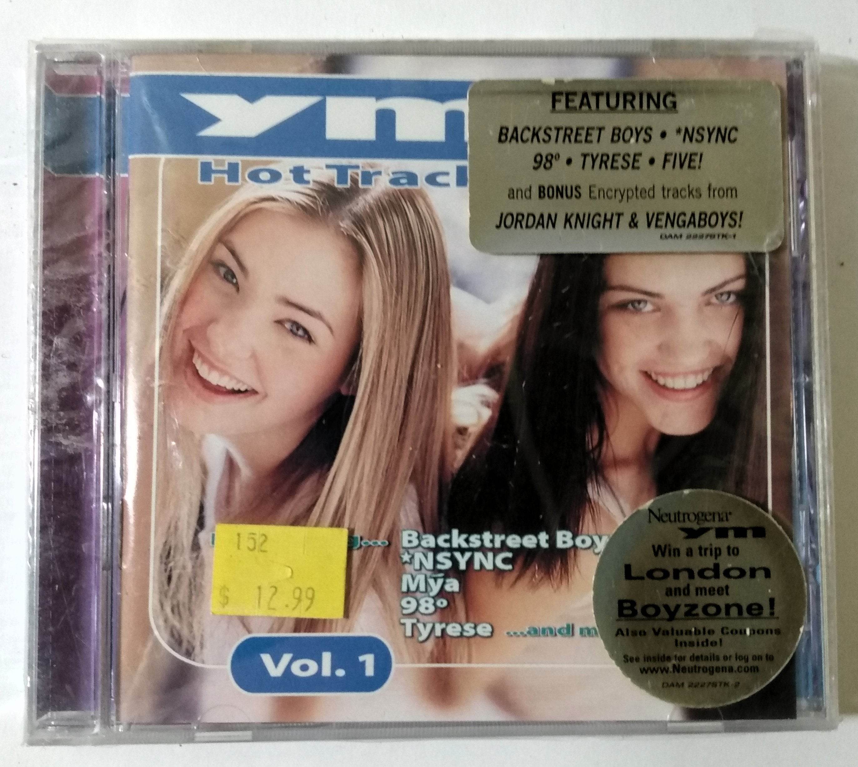 YM Magazine Hot Tracks Vol 1 CD 1999 Nsync Backstreet Boys Boyzone Mya – TulipStuff