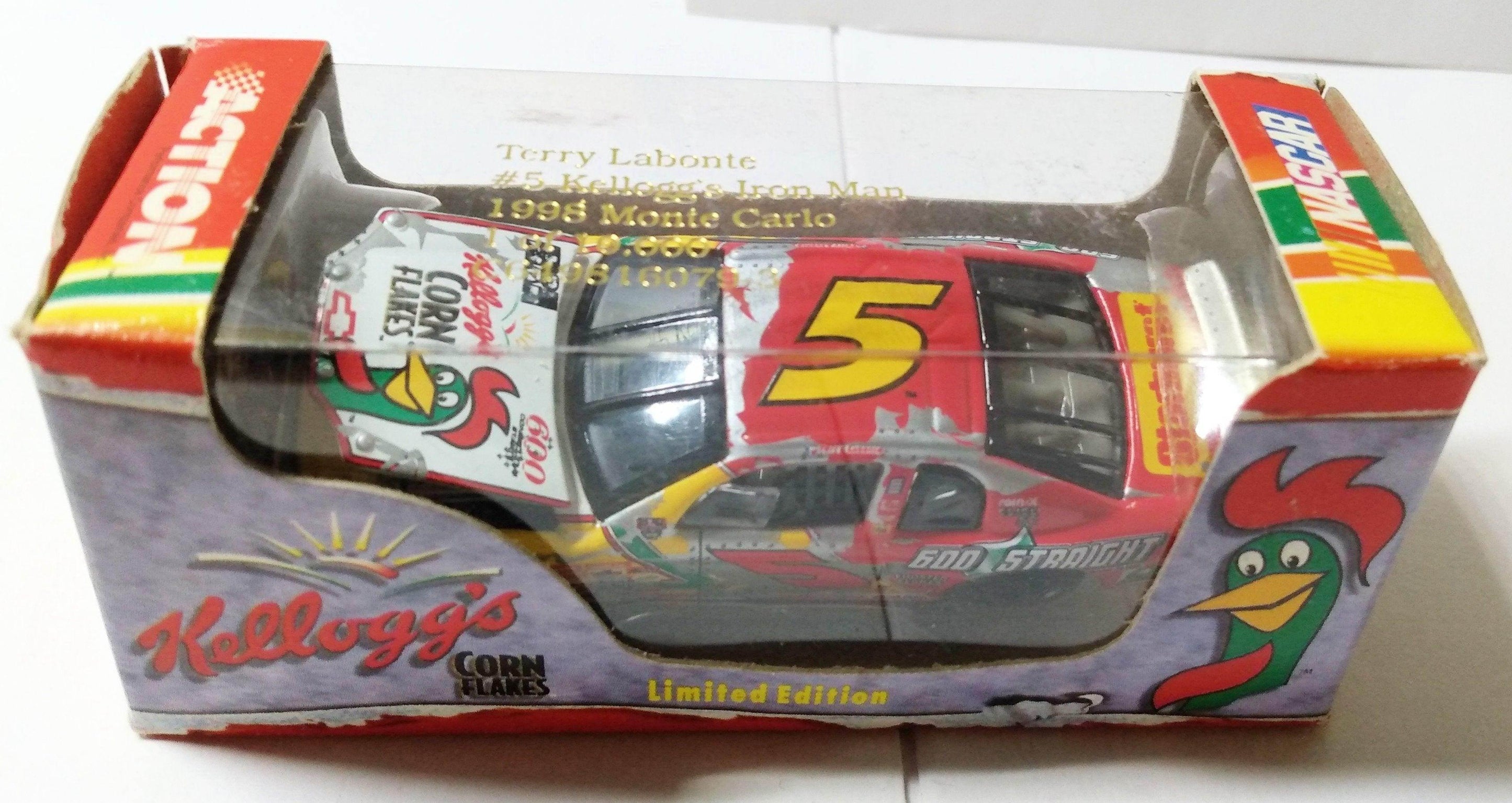 Action RCCA 1998 Terry Labonte Kellogg's Iron Man Monte Carlo Nascar ...