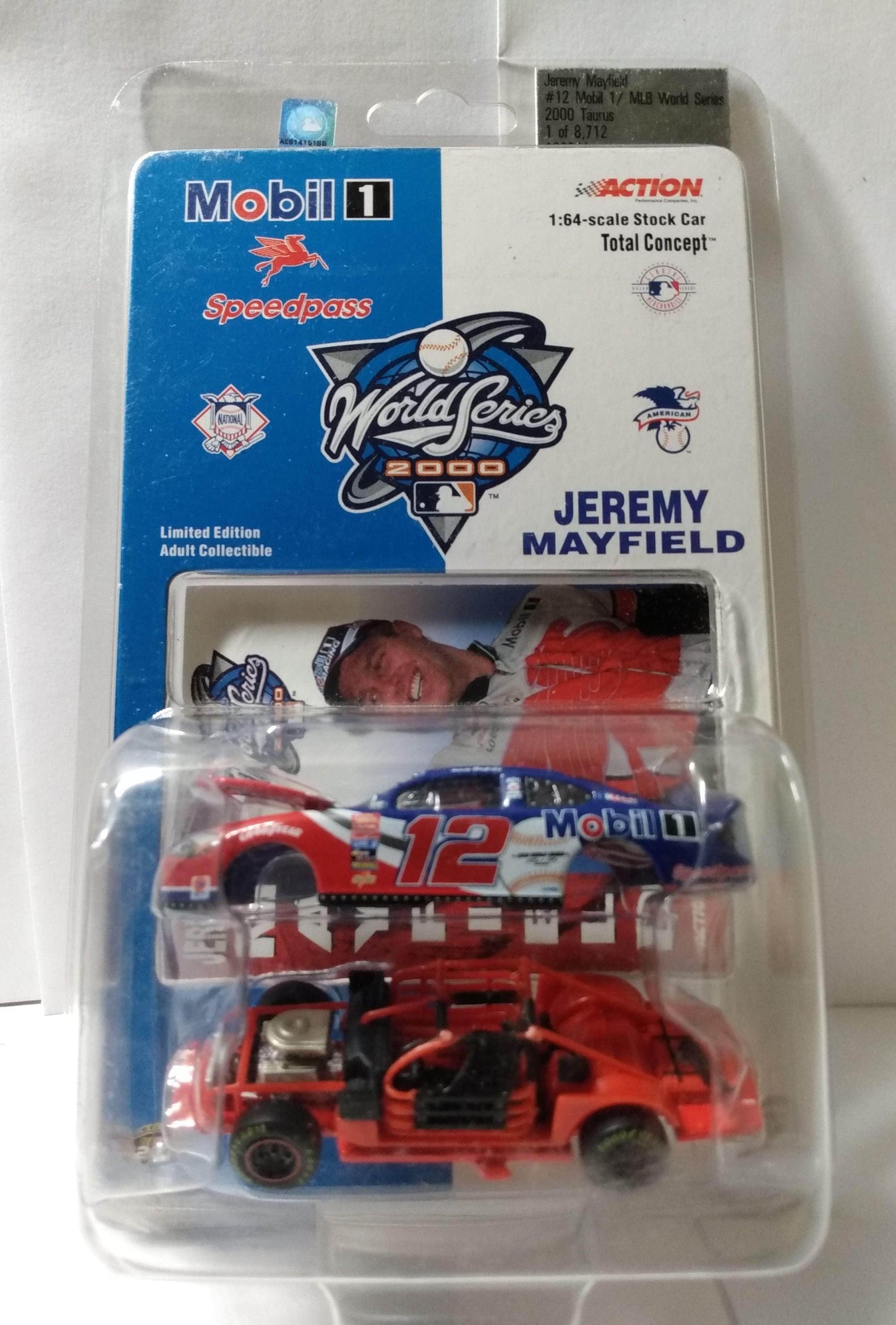Action Racing 2000 Jeremy Mayfield Mobil 1 MLB World Series Nascar ...