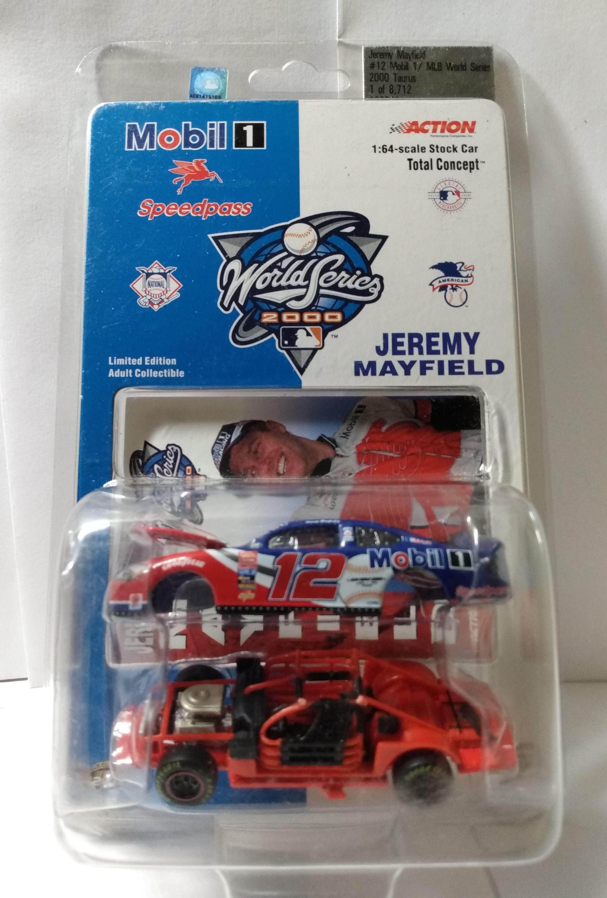 Action Racing 2000 Jeremy Mayfield Mobil 1 MLB World Series Nascar ...