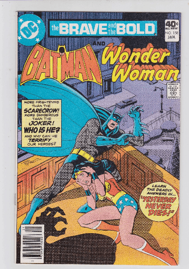 Brave and the Bold 158 with Batman and Wonder Woman Jan 1980 – TulipStuff