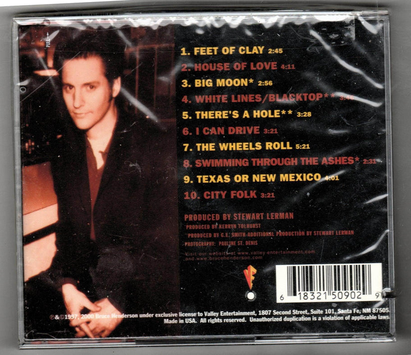 Bruce Henderson The Wheels Roll Valley Album CD 2000 – TulipStuff
