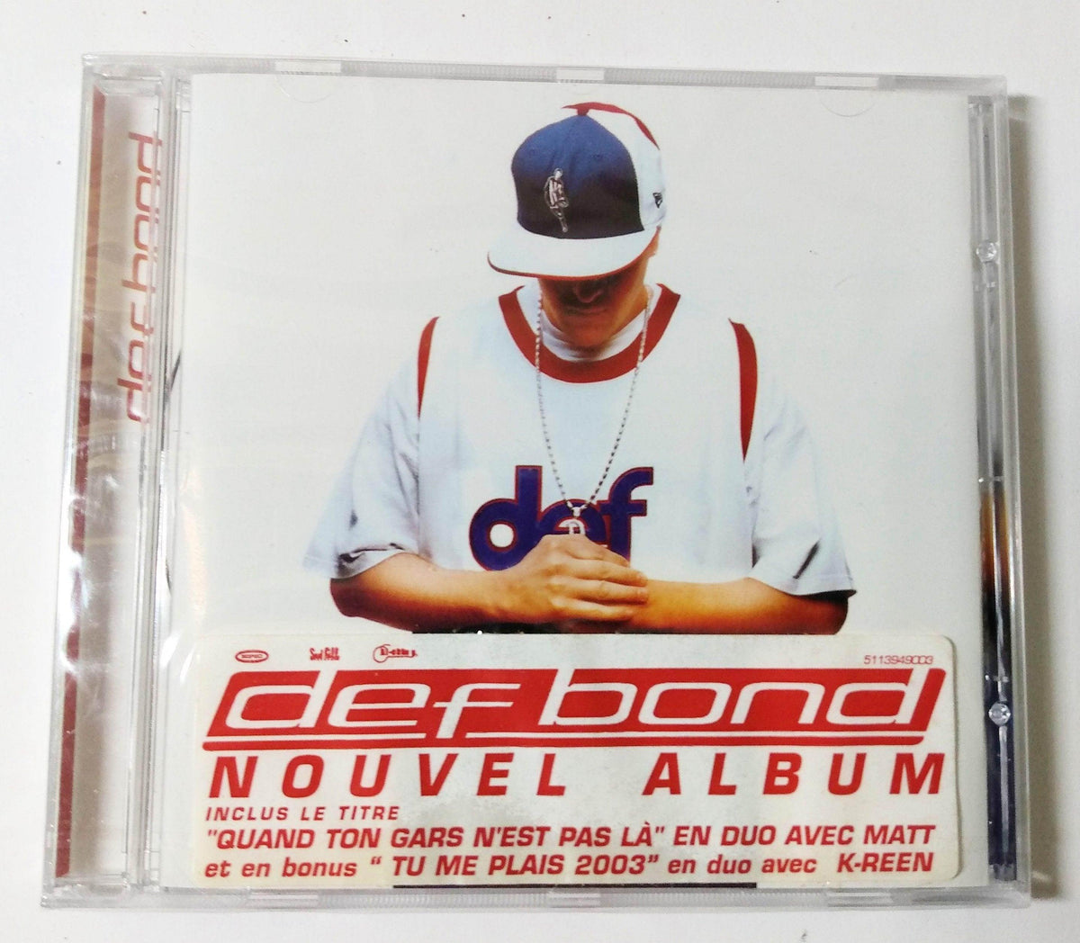 Def Bond DEF French Rap Album CD 2003 – TulipStuff