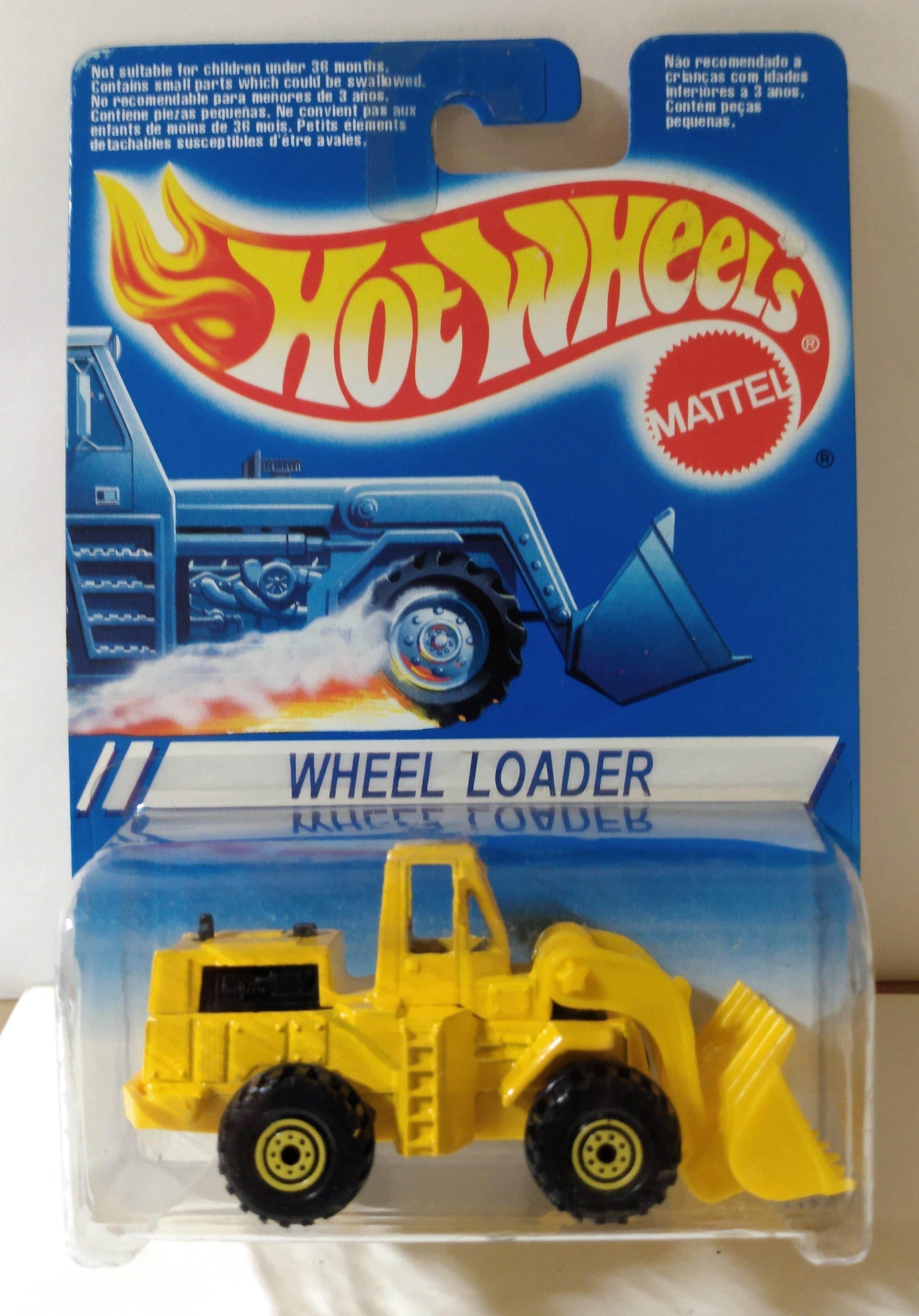 Hot Wheels 1173 Wheel Loader Canada International Card 1994 – TulipStuff