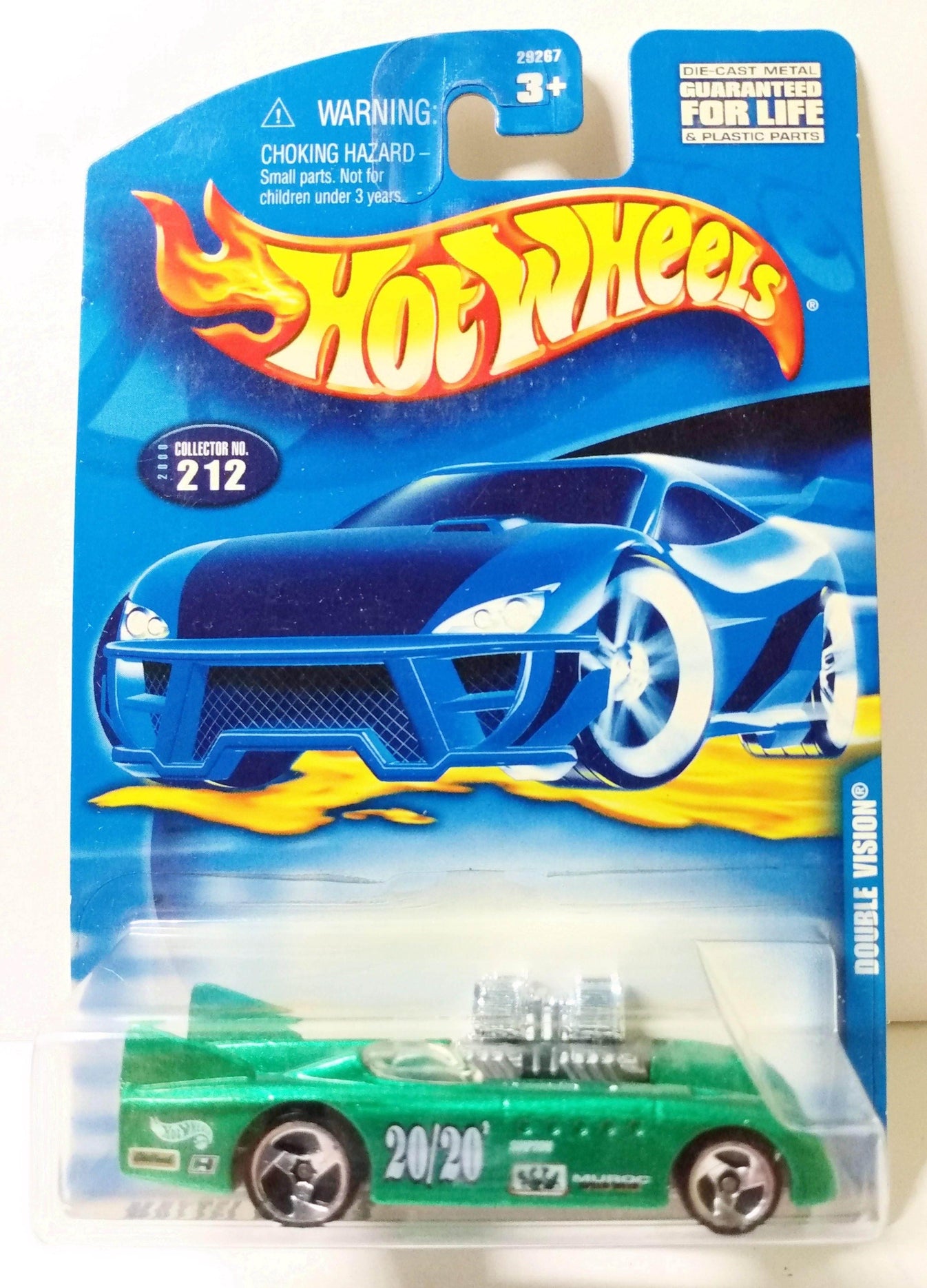 Hot Wheels Collector 2000 #212 Double Vision Diecast Metal Concept Car ...