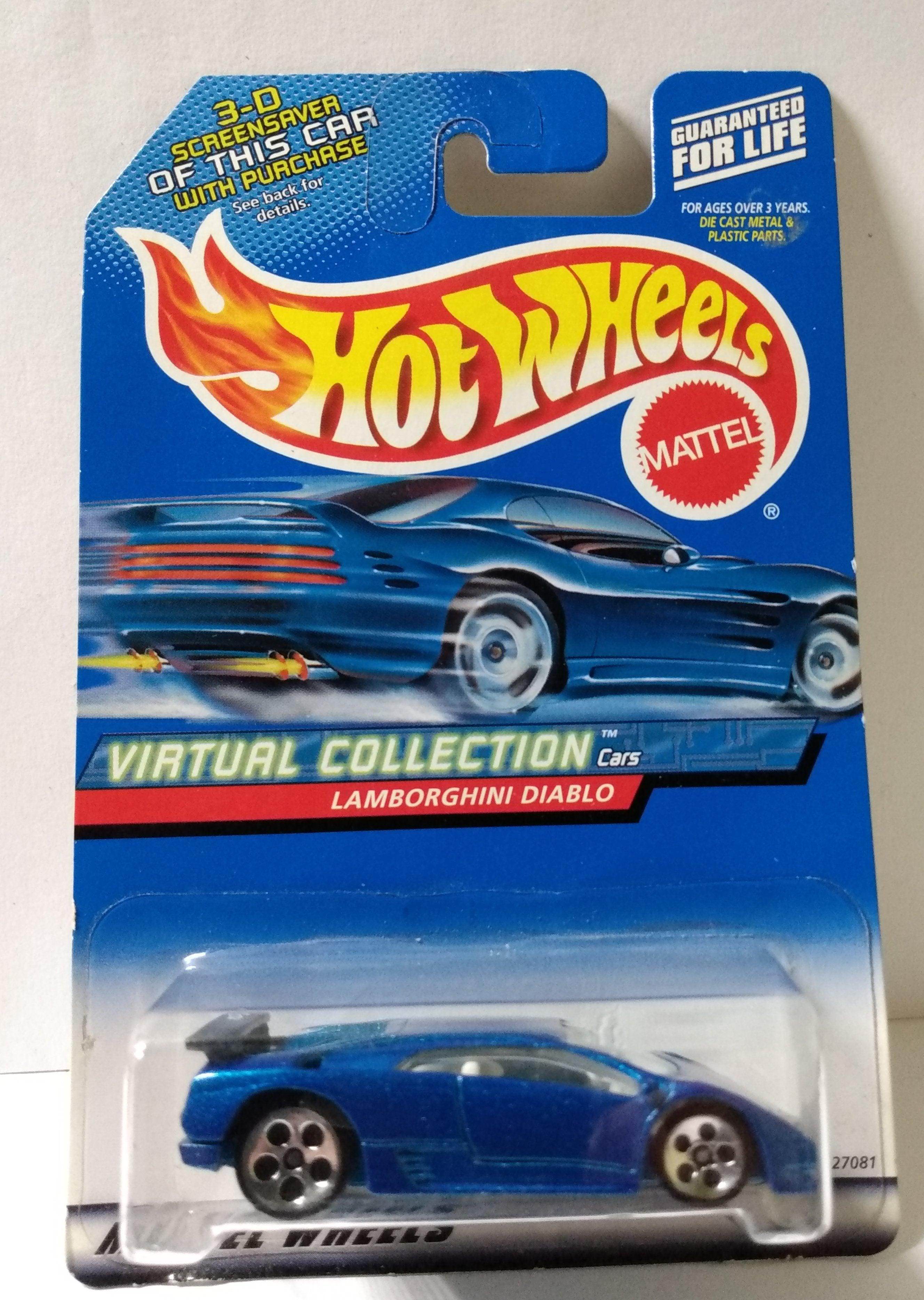 Hot Wheels Virtual Collection Lamborghini Diablo 2000 #114 – TulipStuff