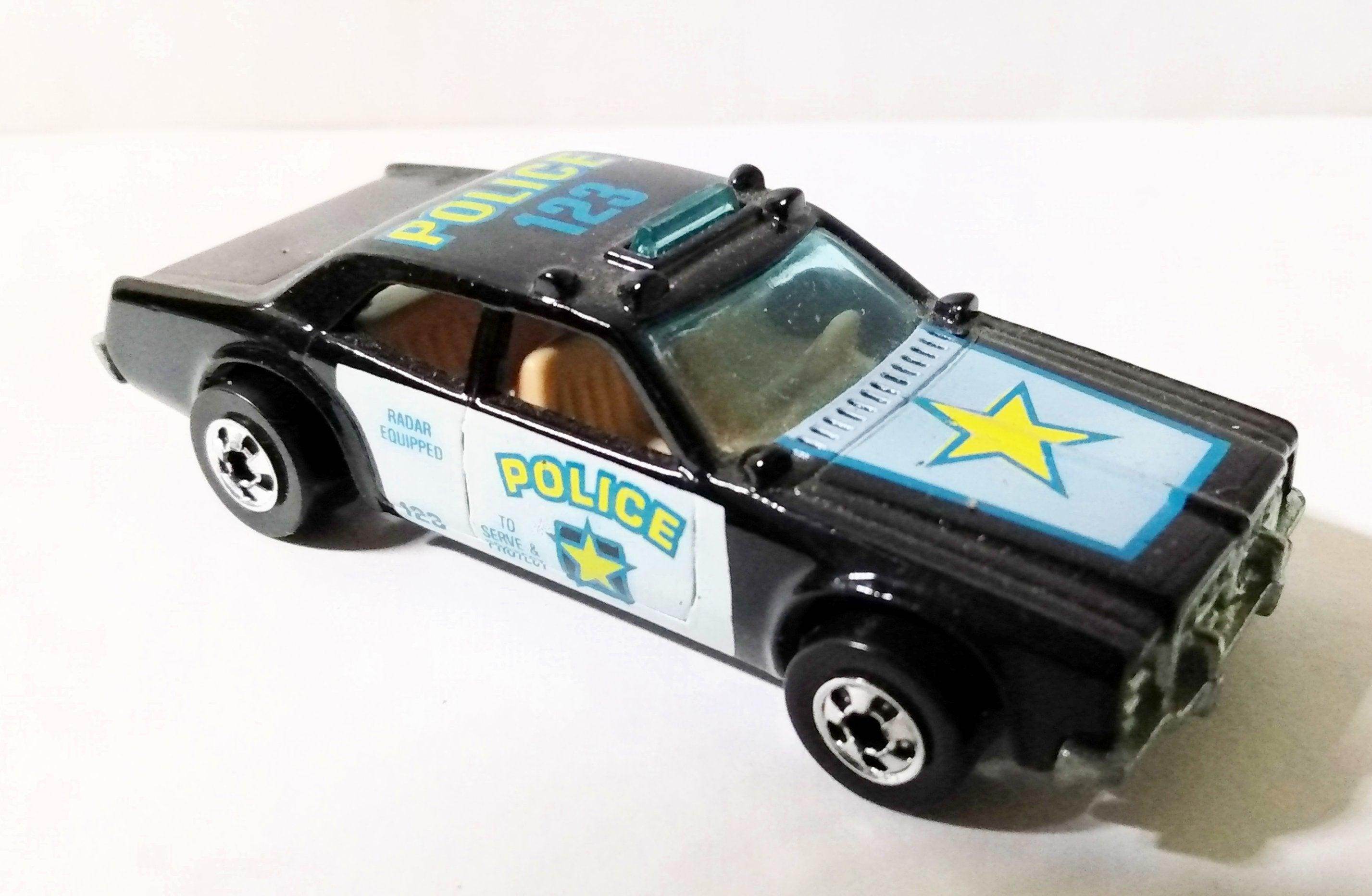 Hot Wheels 9526 Sheriff Patrol Police Car 1990 Black #59 – TulipStuff