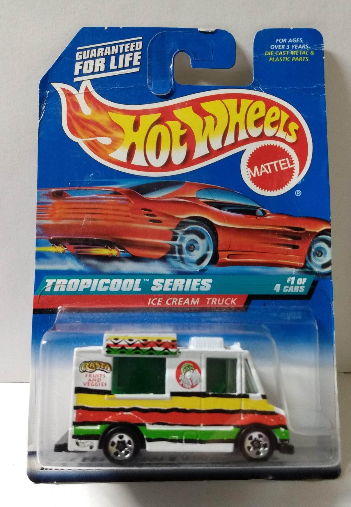 Hot Wheels Tropicool Series Ice Cream Truck Collector #693 1997 ...