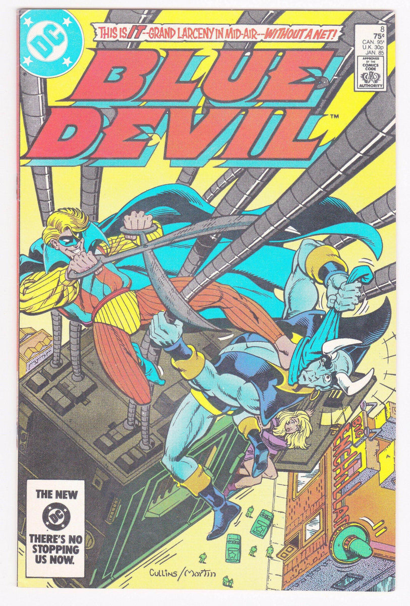 Blue Devil Issue #8 DC Comics January 1985 Comic Book – TulipStuff