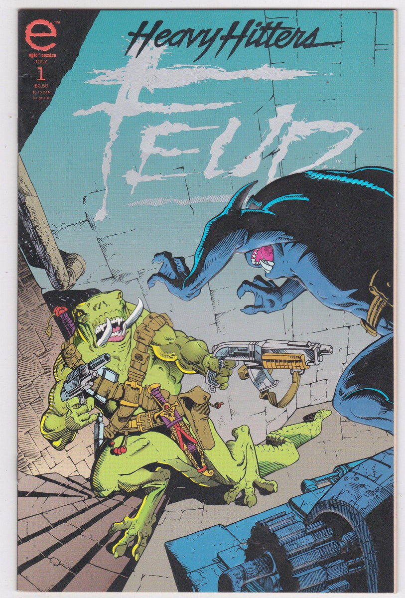 Feud Issue no. 1 Epic Comics Heavy Hitters July 1993 Comic Book ...