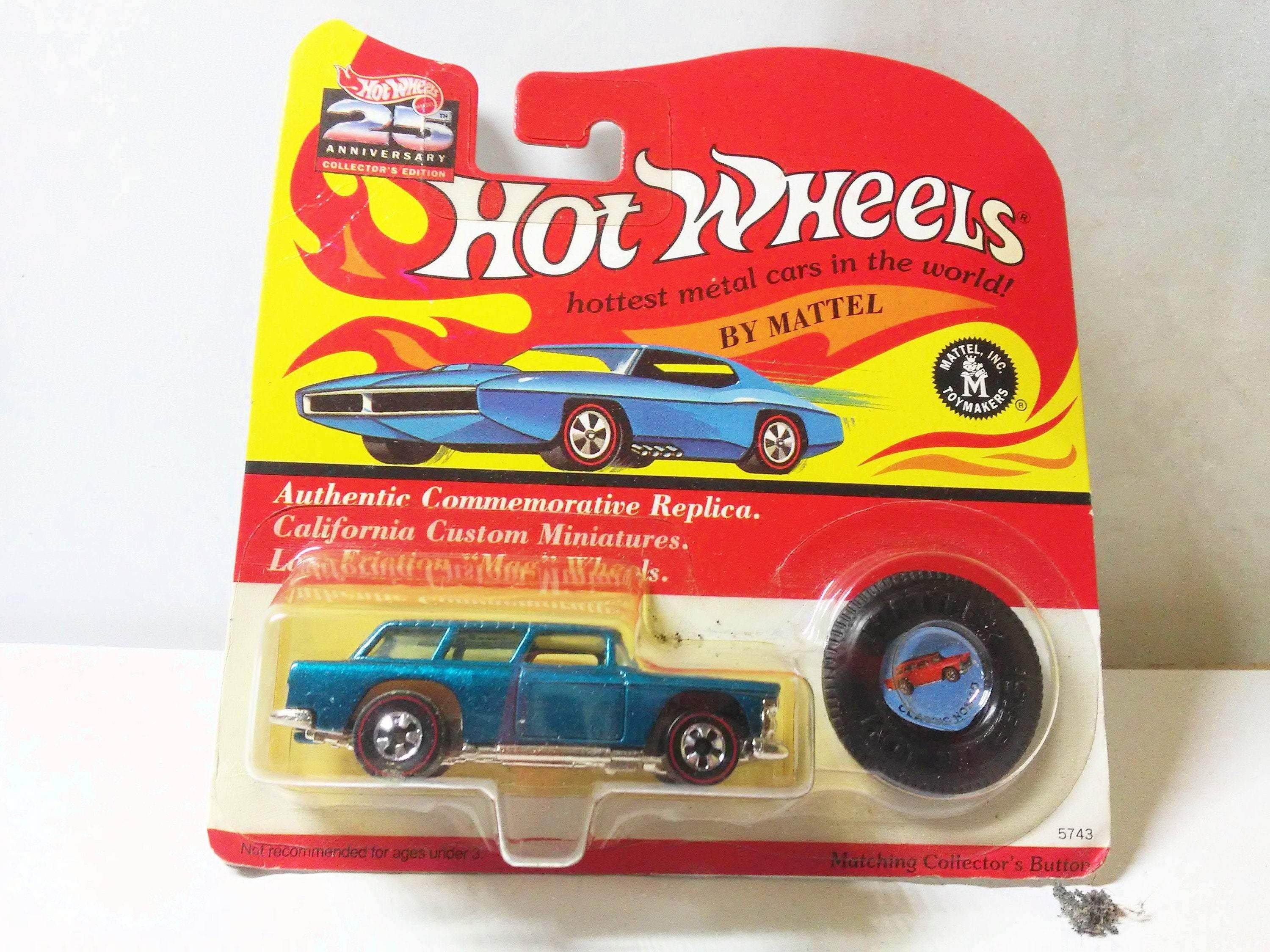Hot Wheels 25th Anniversary Classic Nomad Redline Collector's Edition ...