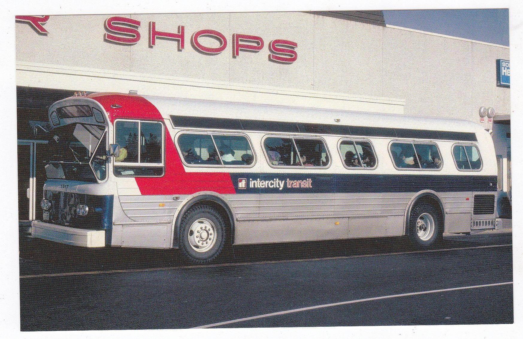 Intercity Transit Flxible 45096 Bus Olympia Washington 1980 – TulipStuff