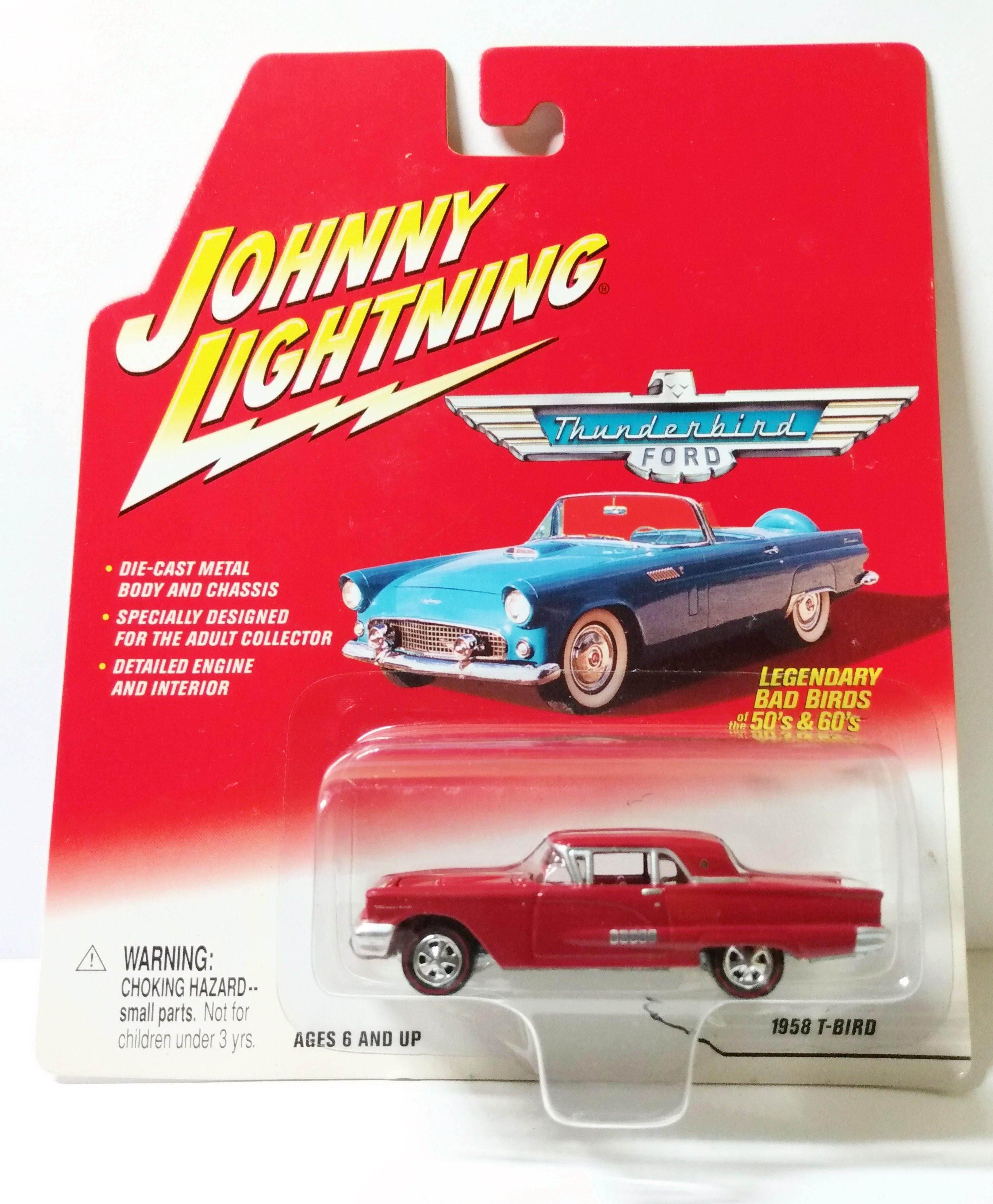 Johnny Lightning Legendary Bad Birds 1958 Ford T-Bird Thunderbird ...