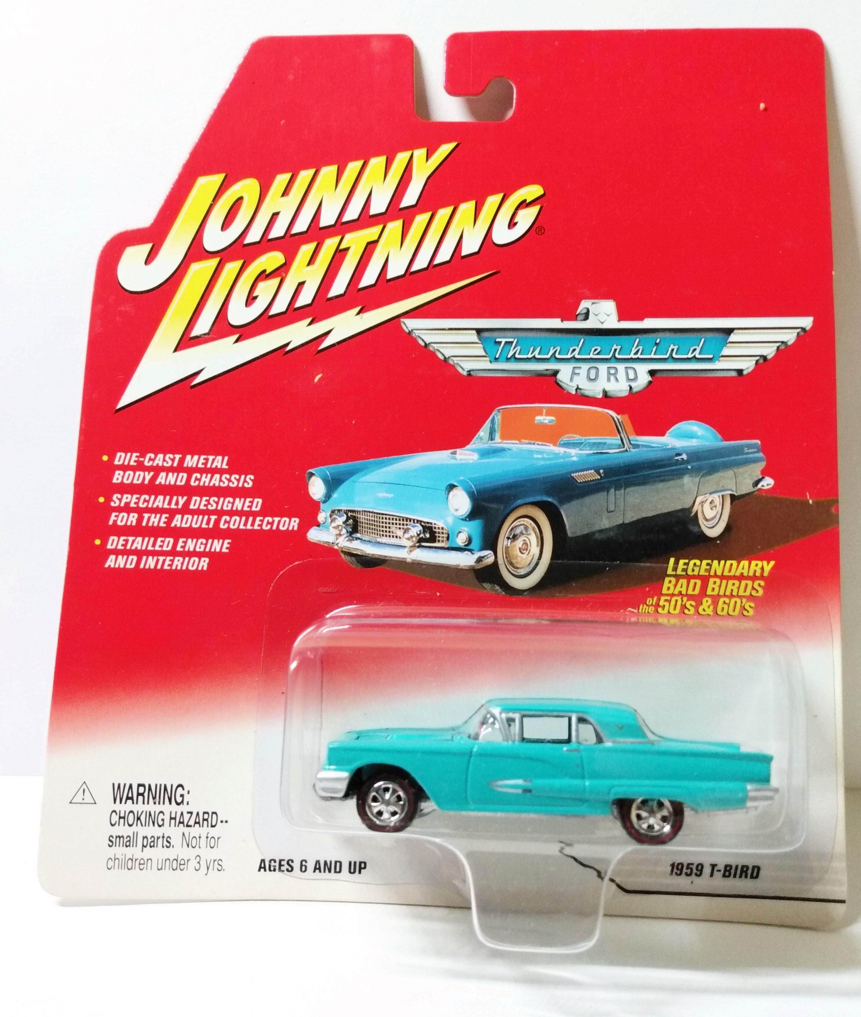 Johnny Lightning Legendary Bad Birds 1959 Ford Thunderbird T-Bird ...
