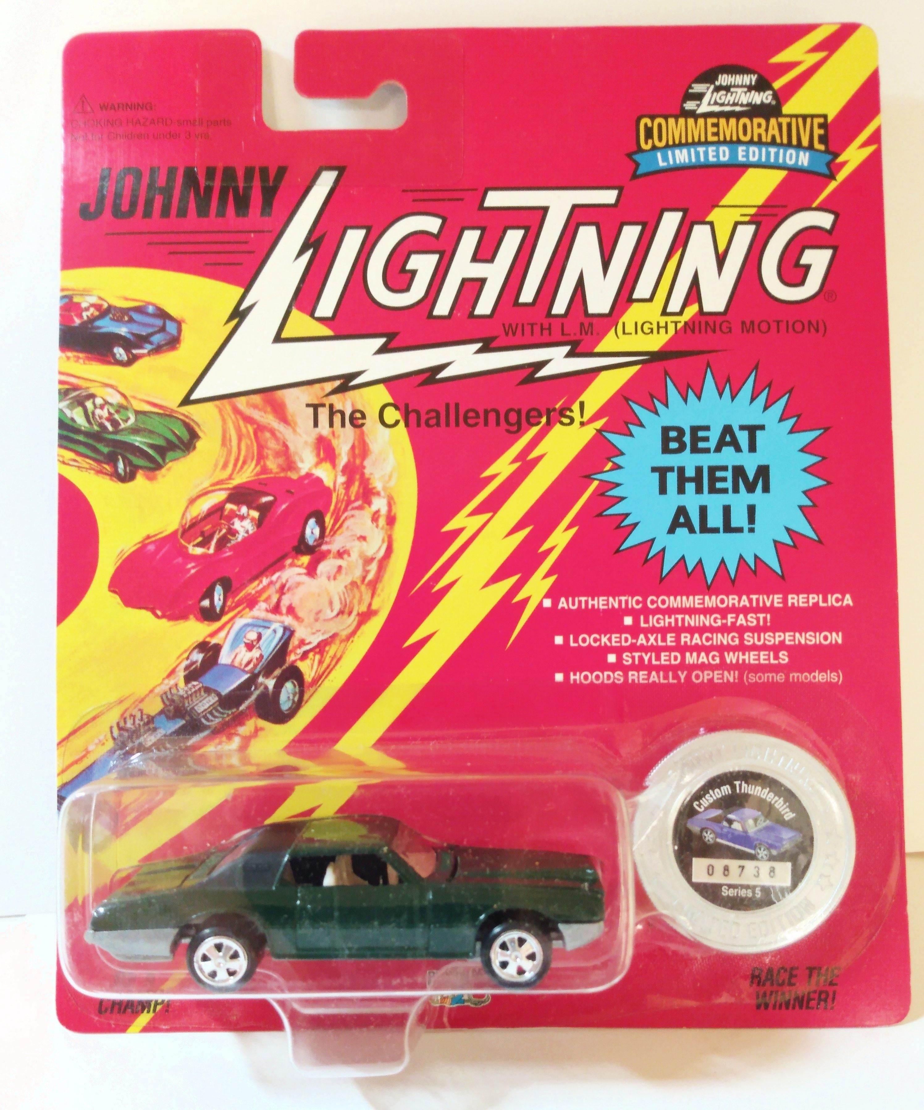 Johnny Lightning Commemorative Ltd Ed Ford Custom Thunderbird 1995 ...