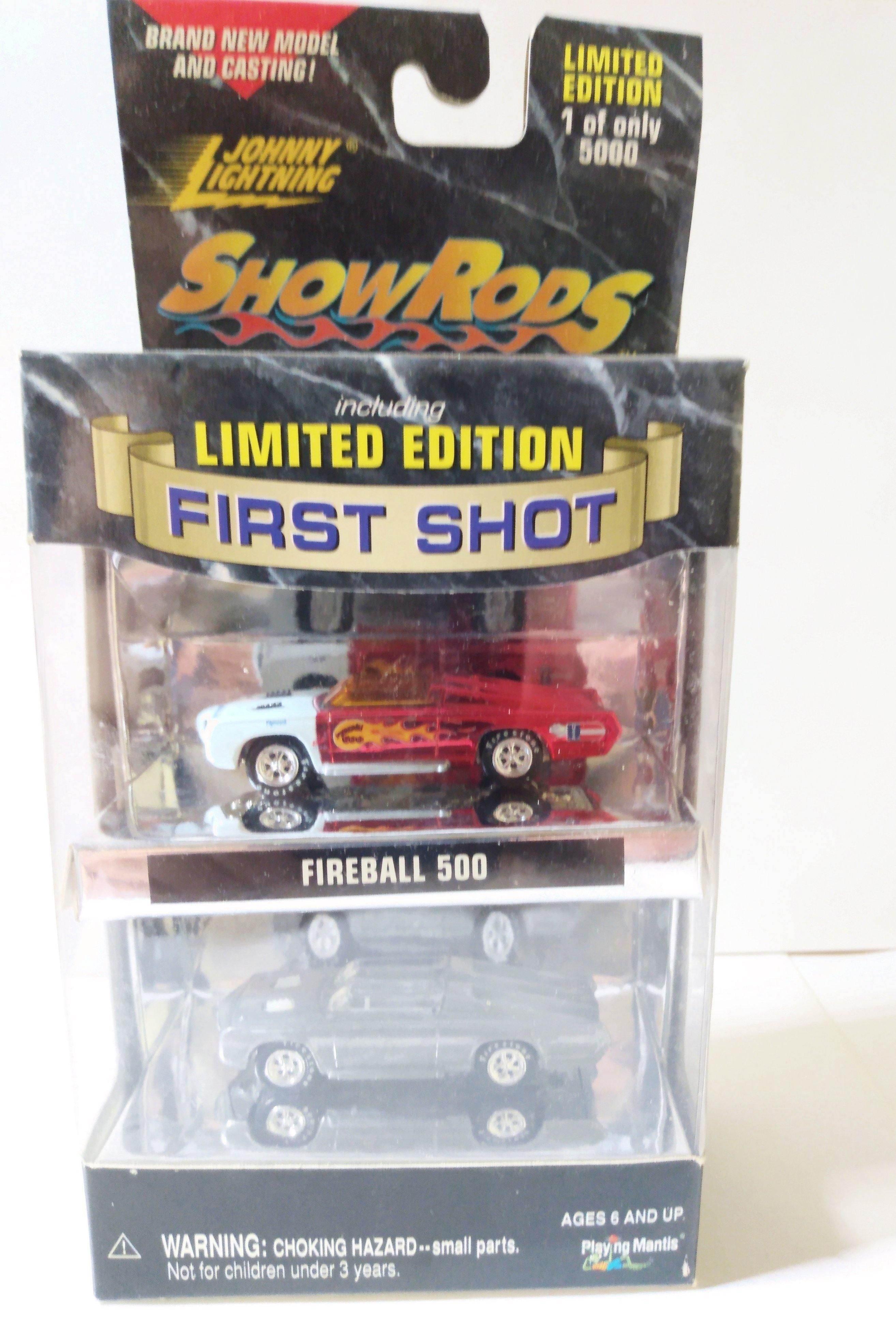 Johnny Lightning Show Rods Fireball 500 First Shot Set Ltd Ed of 5000 ...