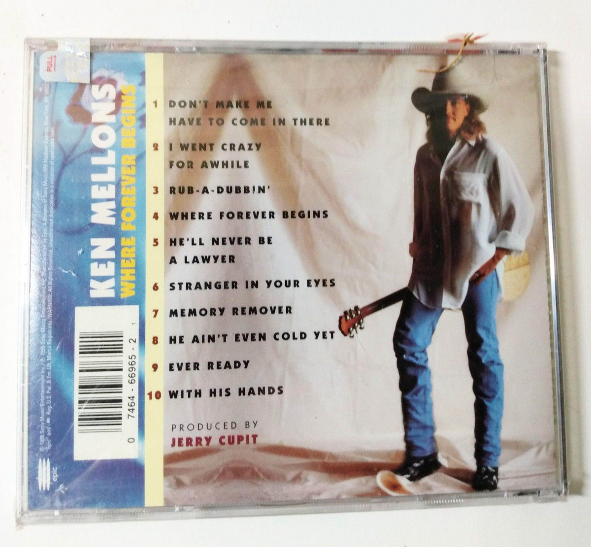 Ken Mellons Where Forever Begins Country Album CD 1995 – TulipStuff
