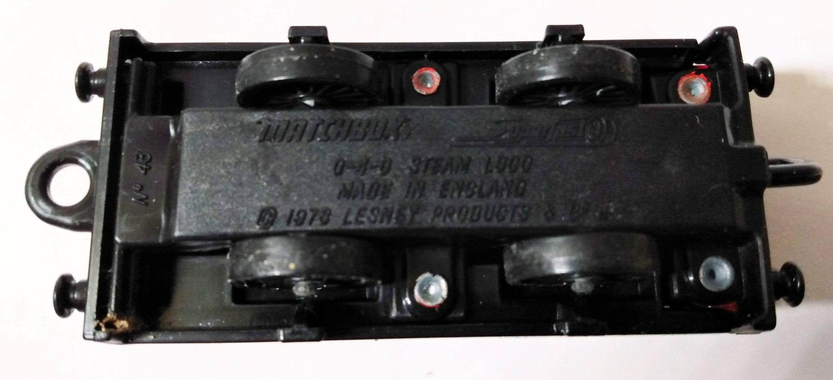 Lesney Matchbox 43 0-4-0 Steam Locomotive Train England 1978 – TulipStuff