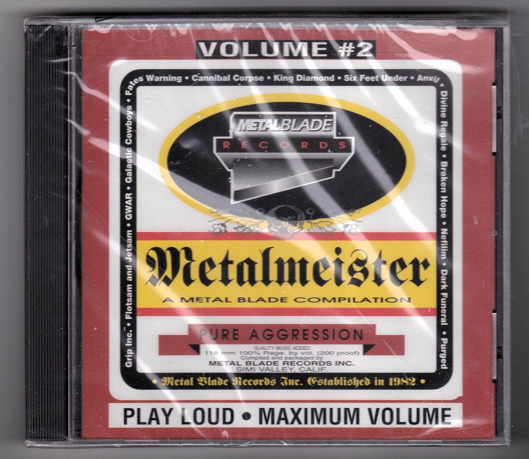 Metalmeister Volume 2 Metal Blade Records Compilation CD 1997 – TulipStuff