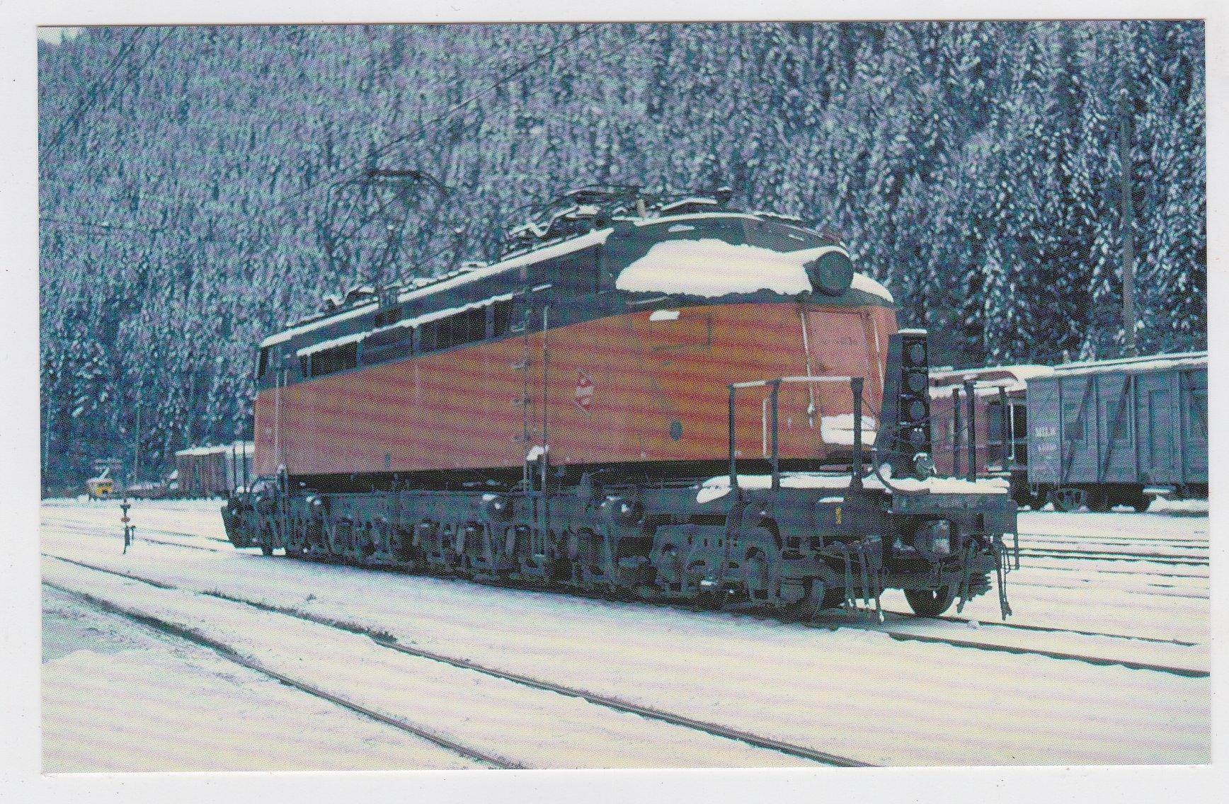 Milwaukee Road GE Little Joe Electric Locomotive Train Montana 1973 ...