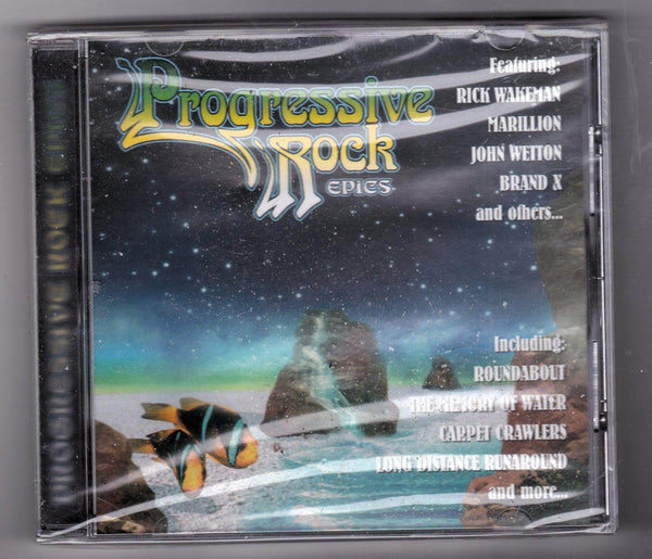 Progressive Rock Epics Album CD 2001 Rick Wakeman Marillion Brand X ...