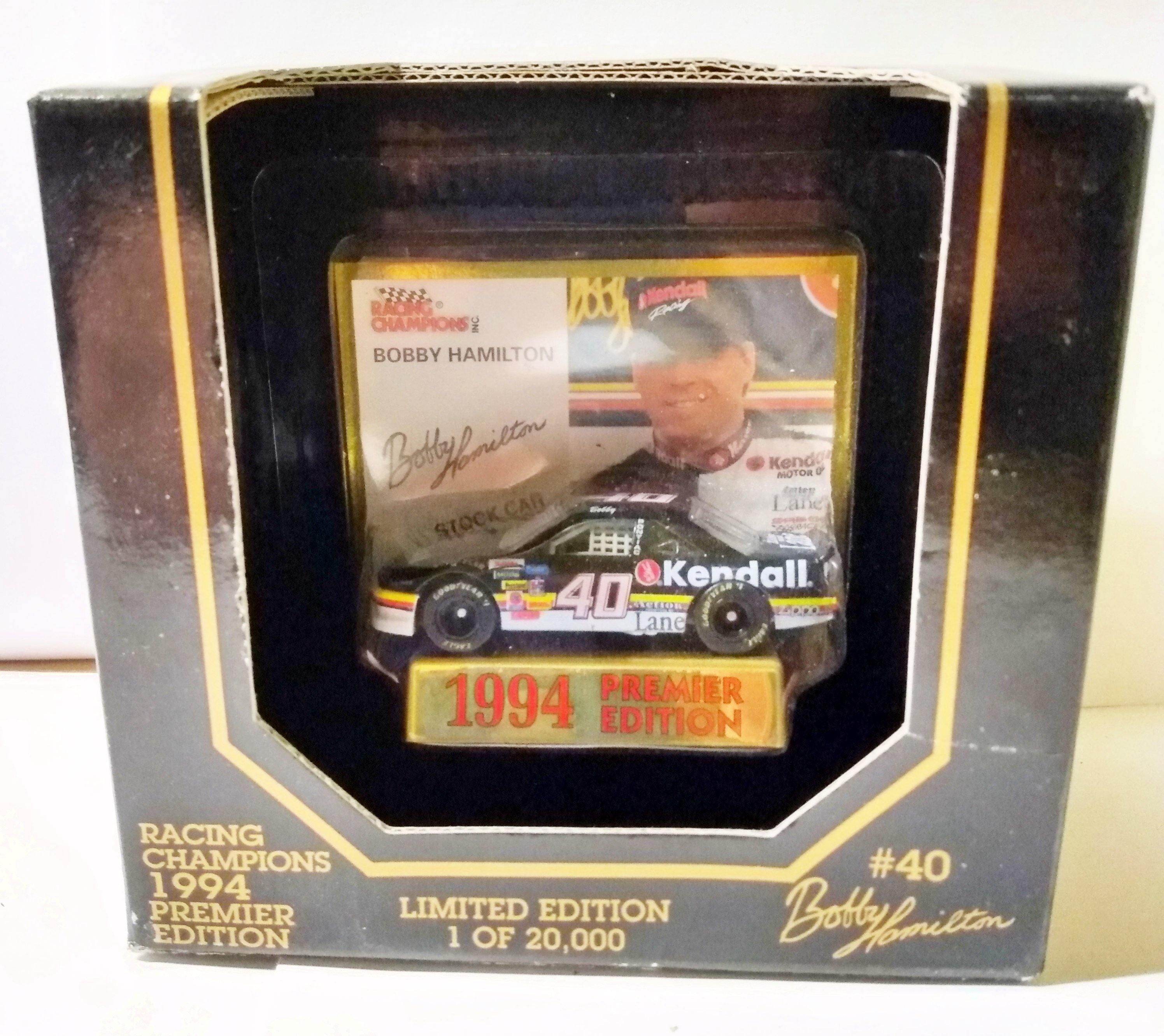 Racing Champions 1994 Premier Edition Bobby Hamilton #40 Kendall ...