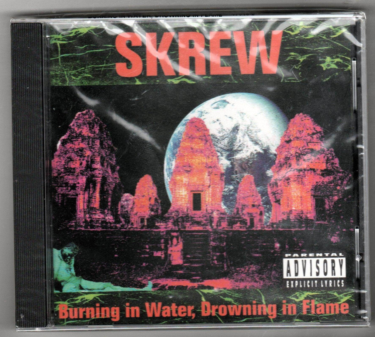 Skrew Burning In Water Drowning In Flame Industrial Metal CD 1992 ...