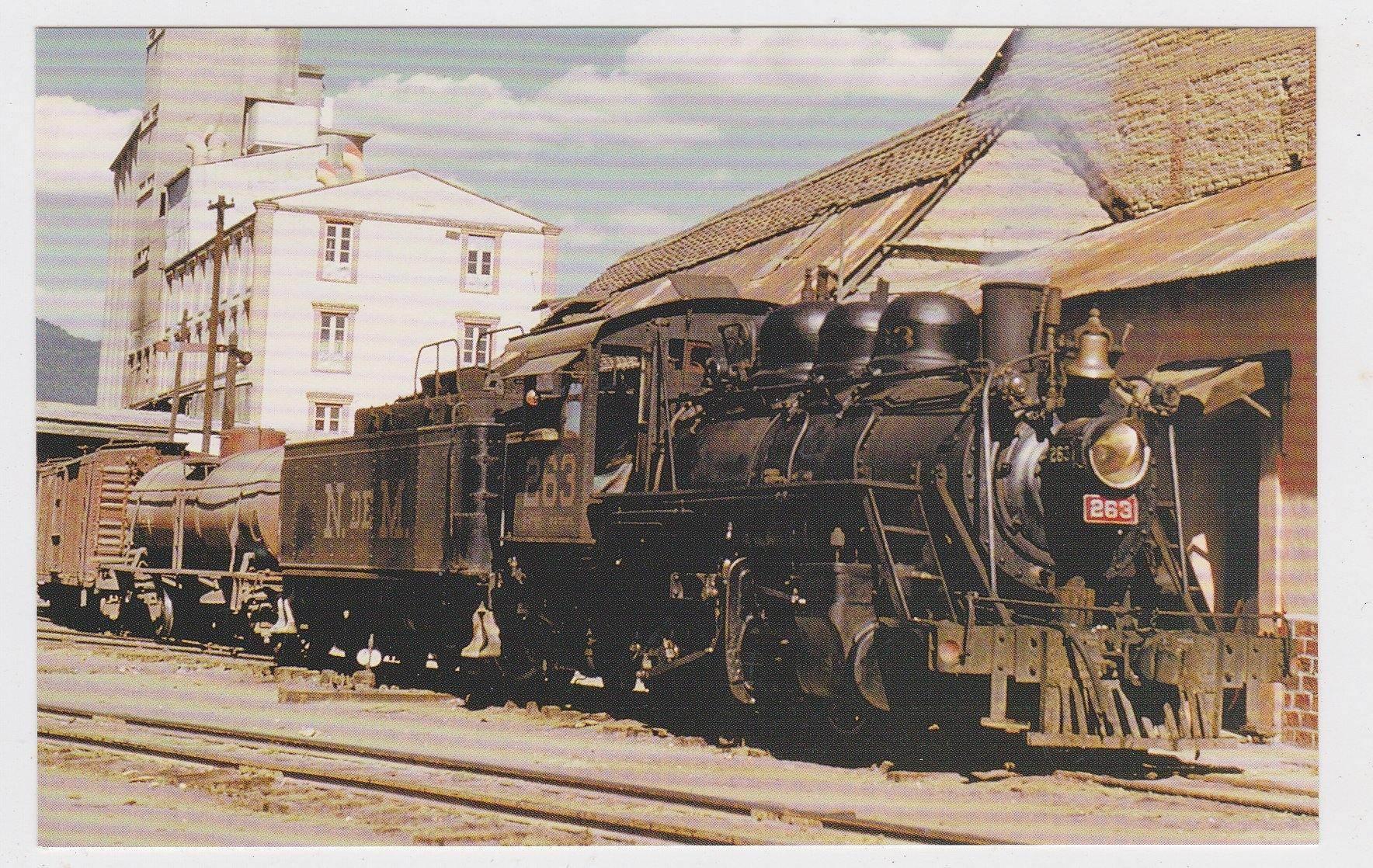 National Railways of Mexico Narrow Gauge 2-8-0 Steam Locomotive ...