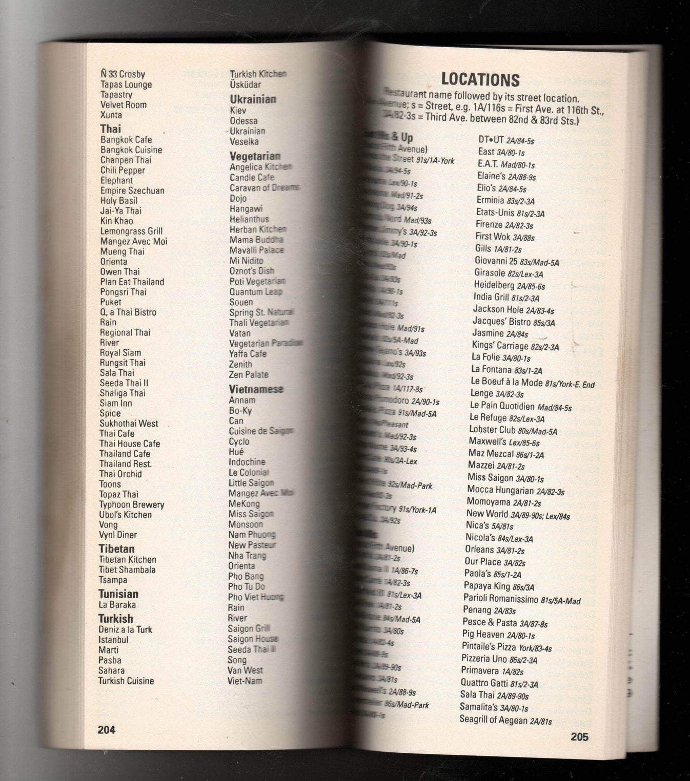 Zagat Survey New York City Restaurants 1998 – TulipStuff